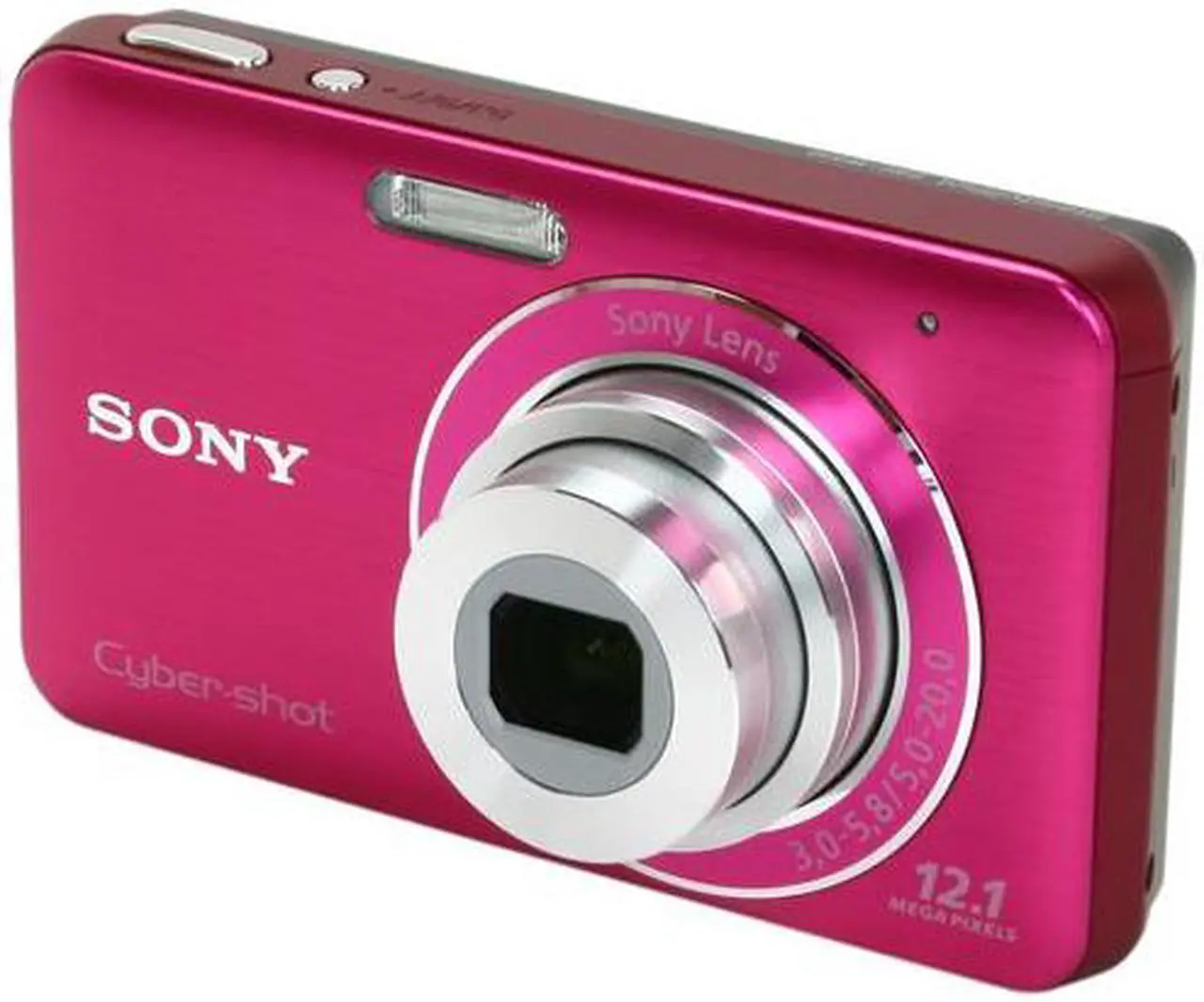 SONY Cyber-shot DSC-W310 Pink 12.1 MP 28mm Wide Angle Digital Camera ...