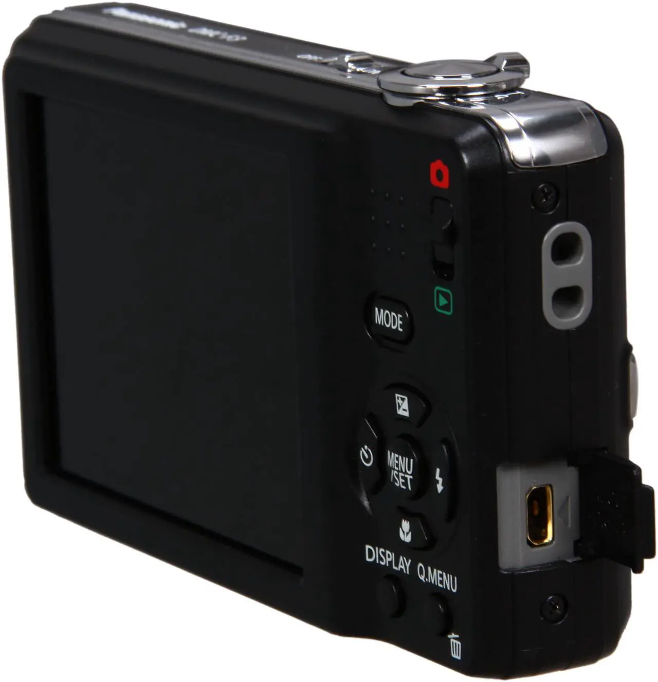 Panasonic LUMIX DMC-F3 Black 12 MP 28mm Wide Angle Digital Camera ...