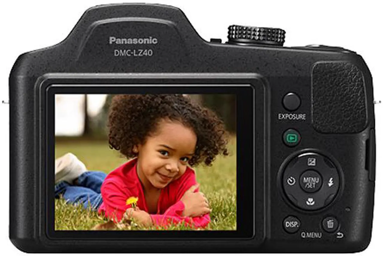 Panasonic Lumix LZ40 Black 20 MP 42X Optical Zoom Digital Camera ...