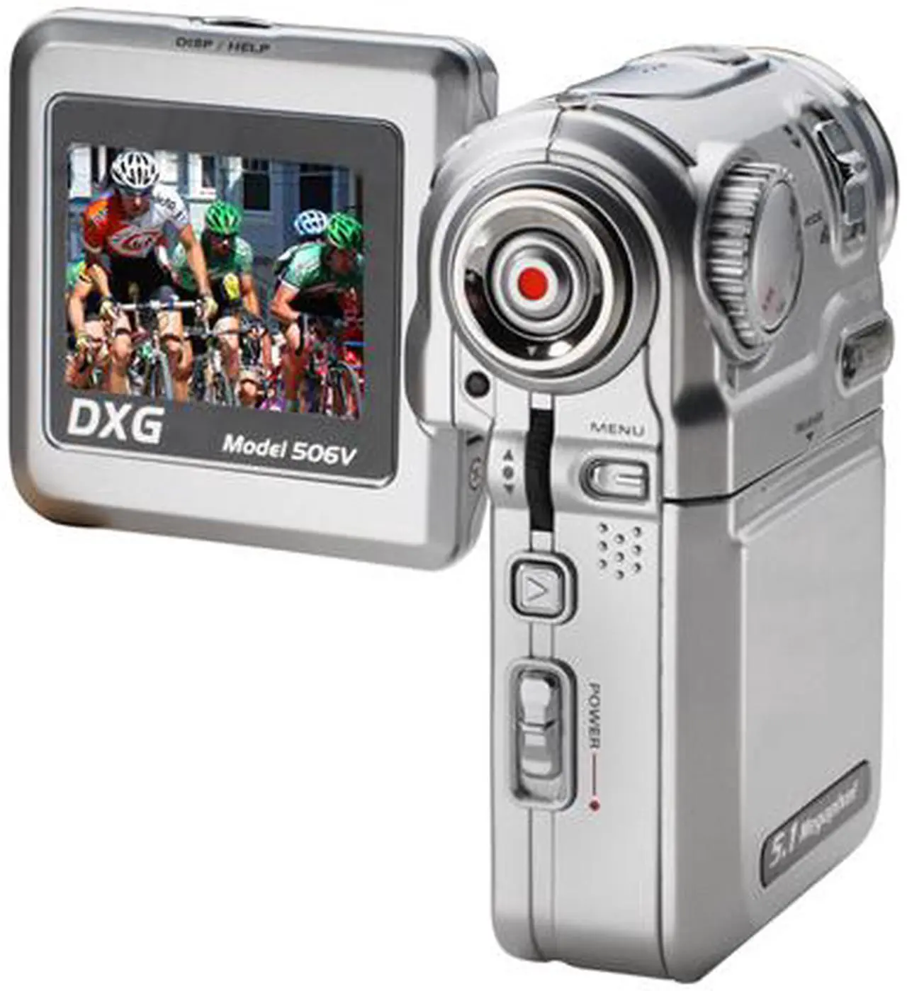 DXG DXG-506V Silver HDD/Flash Memory Camcorder - Newegg.com