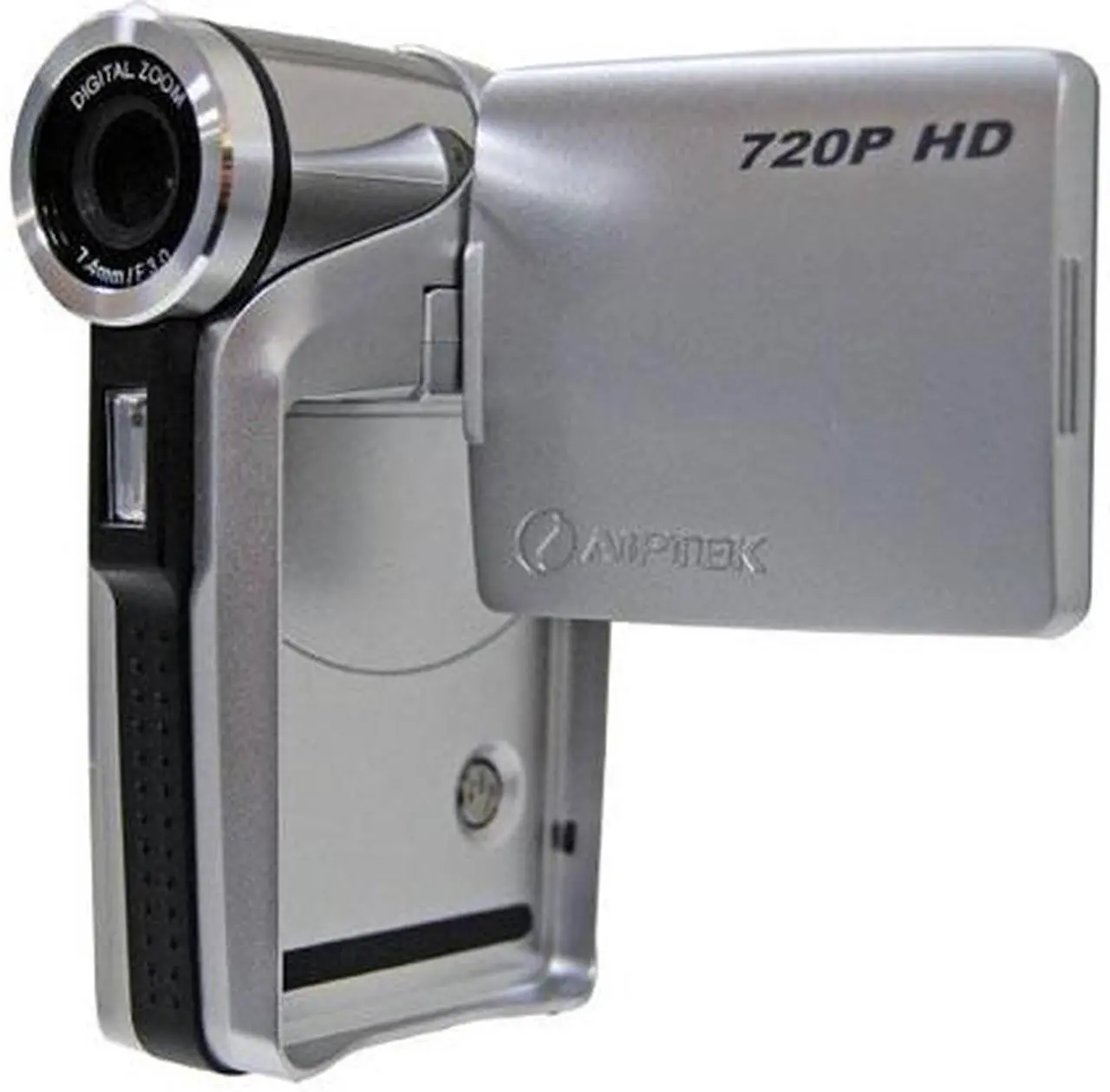 AIPTEK HD-1 Silver 2.4" 270° Rotation LCD 720p HD Pocket Camcorder ...