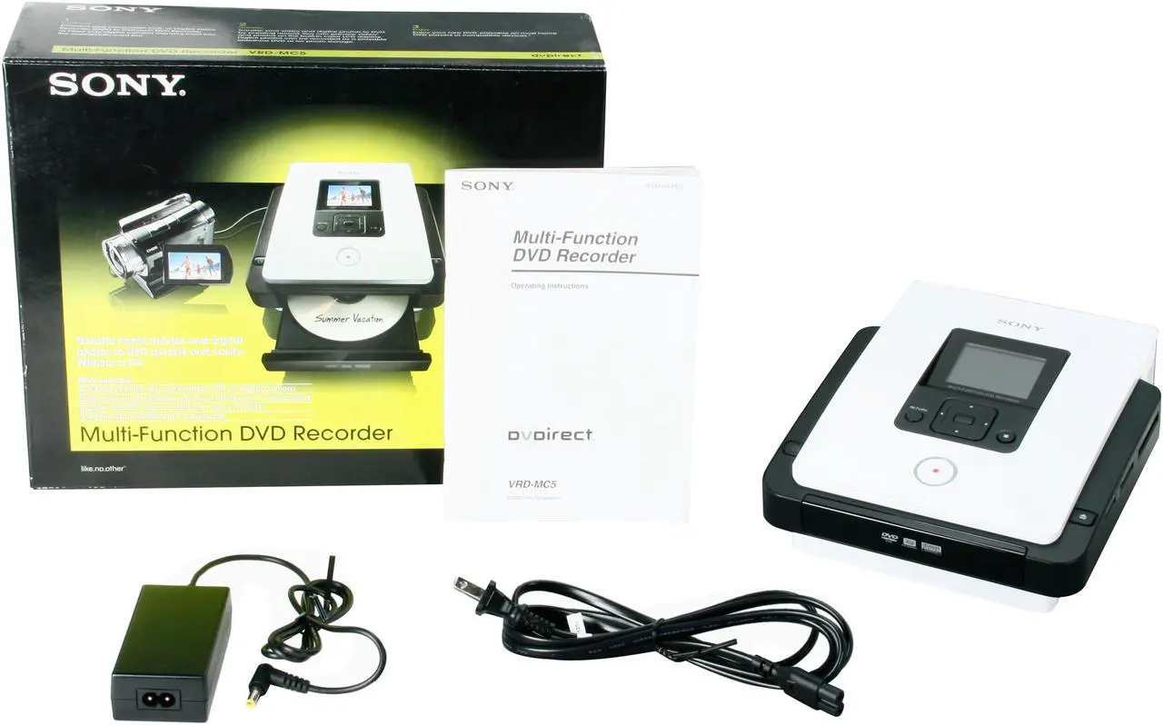 SONY VRD-MC5 DVDirect DVD Recorder - Newegg.com