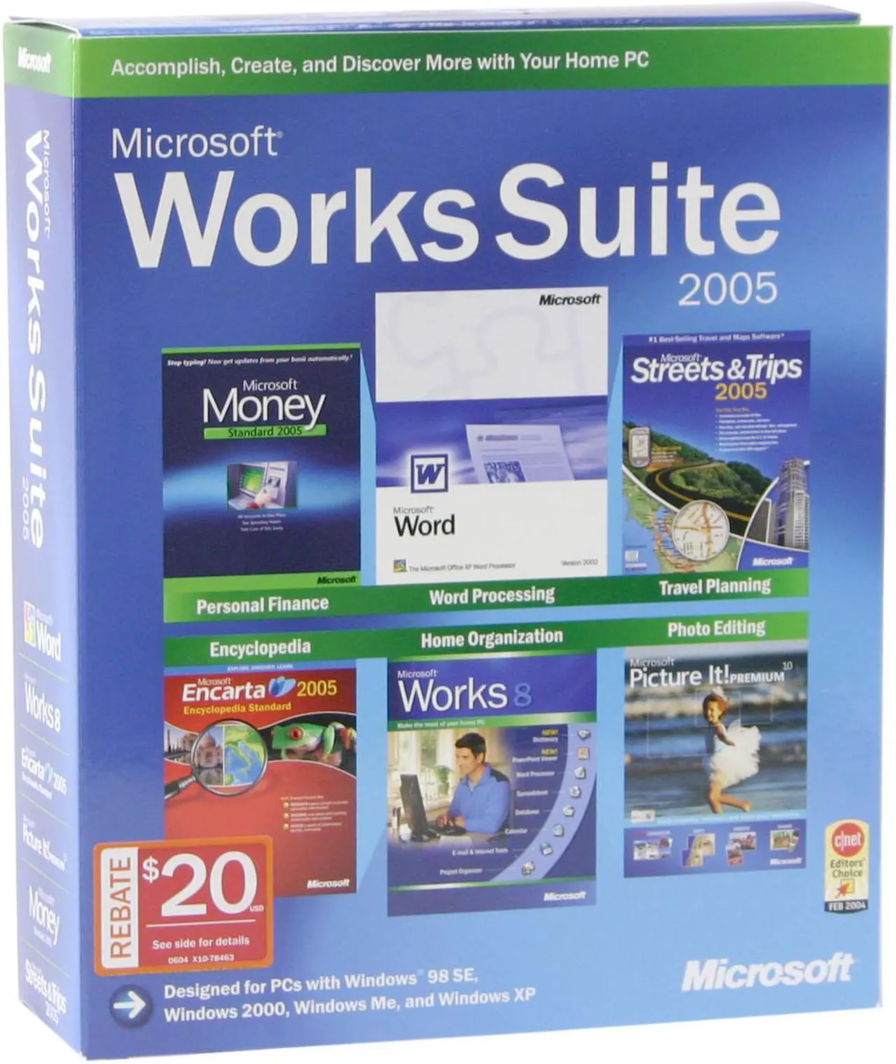Microsoft Works Suite 2005 - Newegg.com