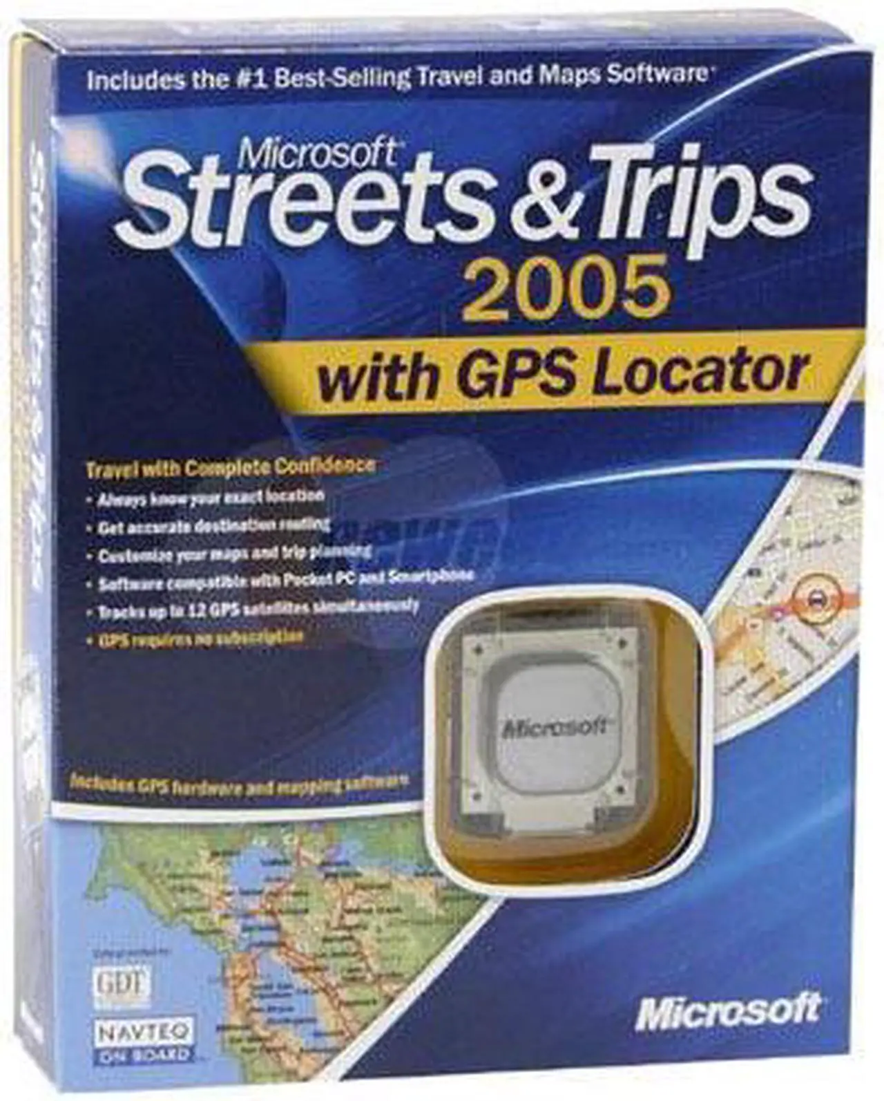 Microsoft Streets & Trips 2005 with GPS Locator - Newegg.com