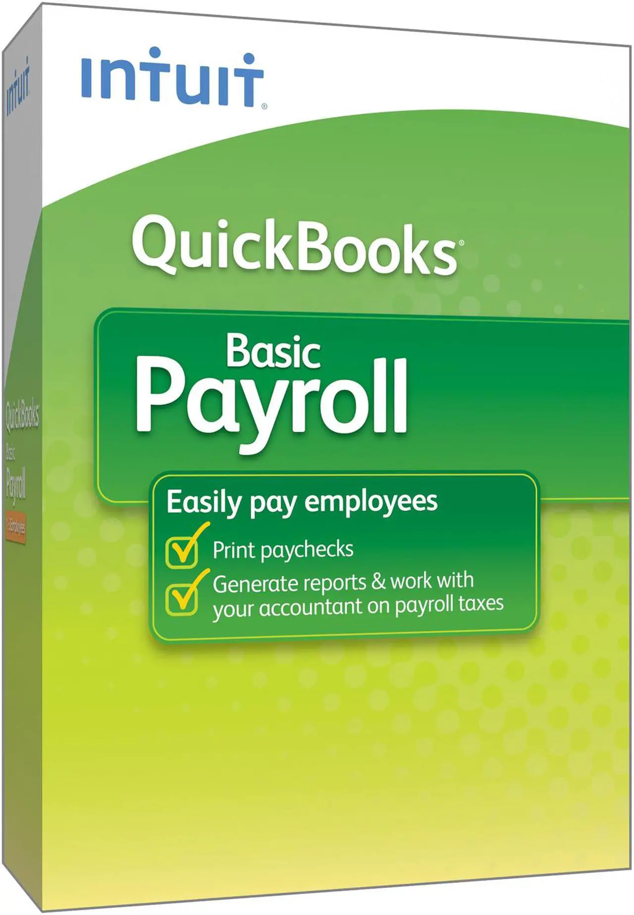 Open Box: Intuit Quickbooks Basic Payroll 1-3 Employees 2010 - Newegg.com