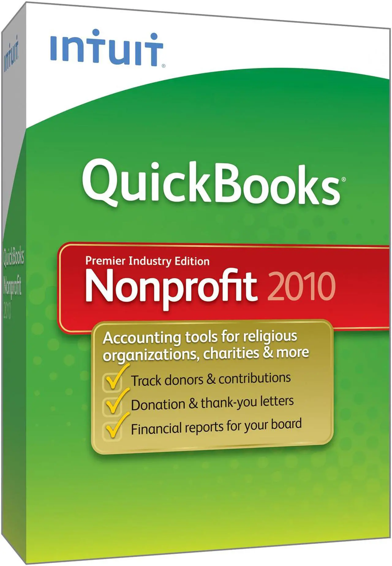 Intuit Quickbooks Premier Non Profit 2010 - Newegg.com