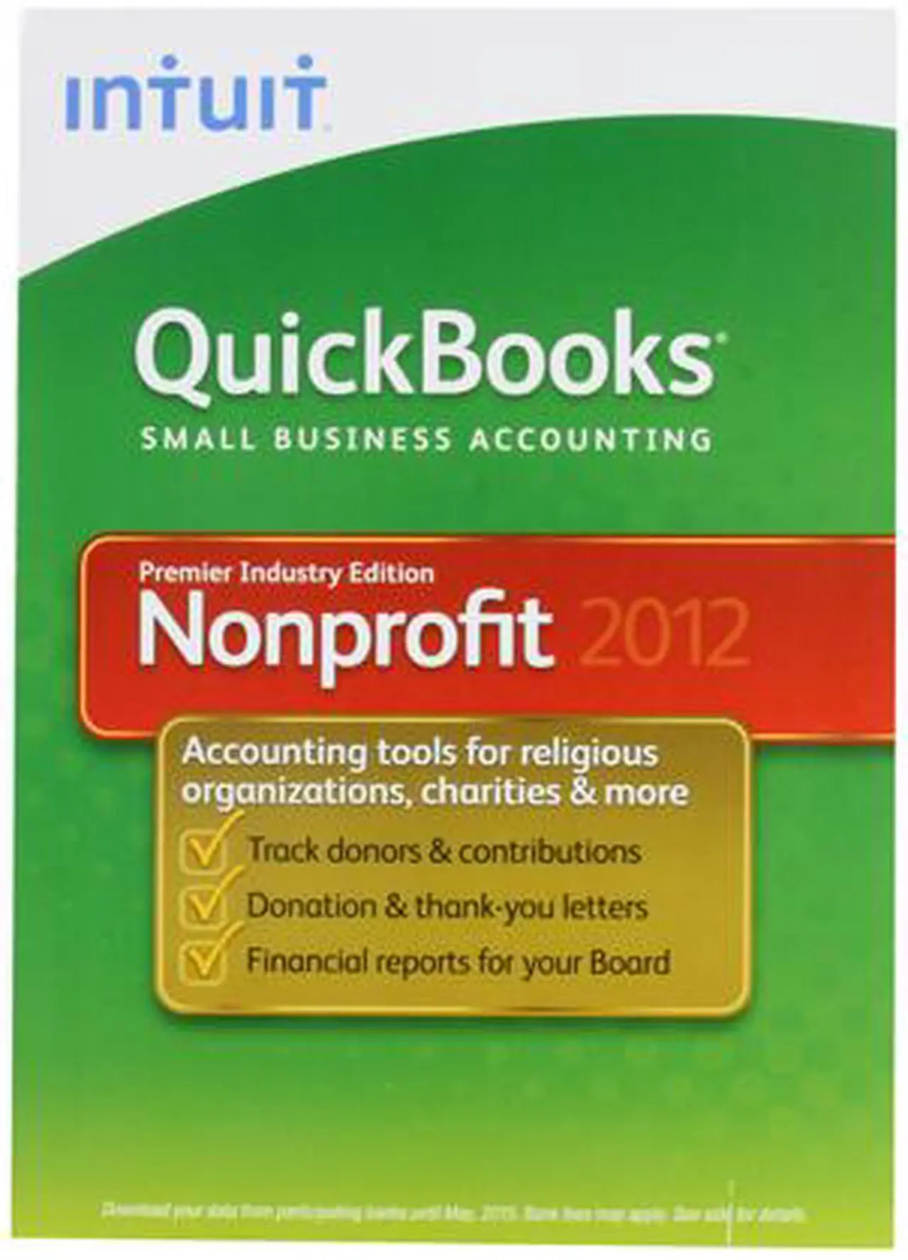 Intuit QuickBooks Premier Nonprofit 2012 - Newegg.com