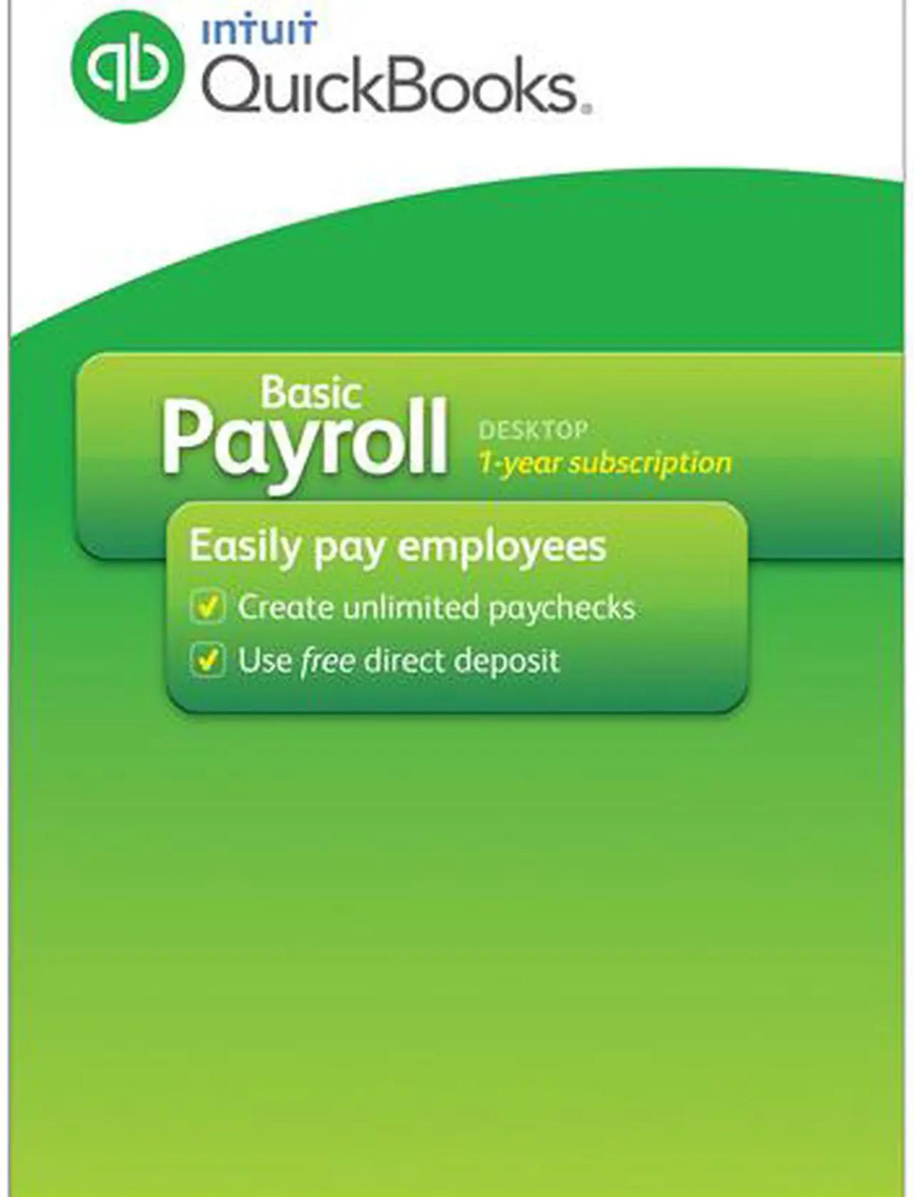 Intuit QuickBooks Basic Payroll 2016 - Download - Newegg.com