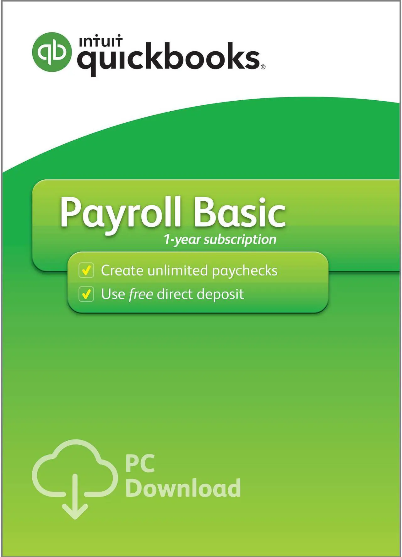 Intuit QuickBooks Desktop Payroll Basic 2018 - Download - Newegg.com