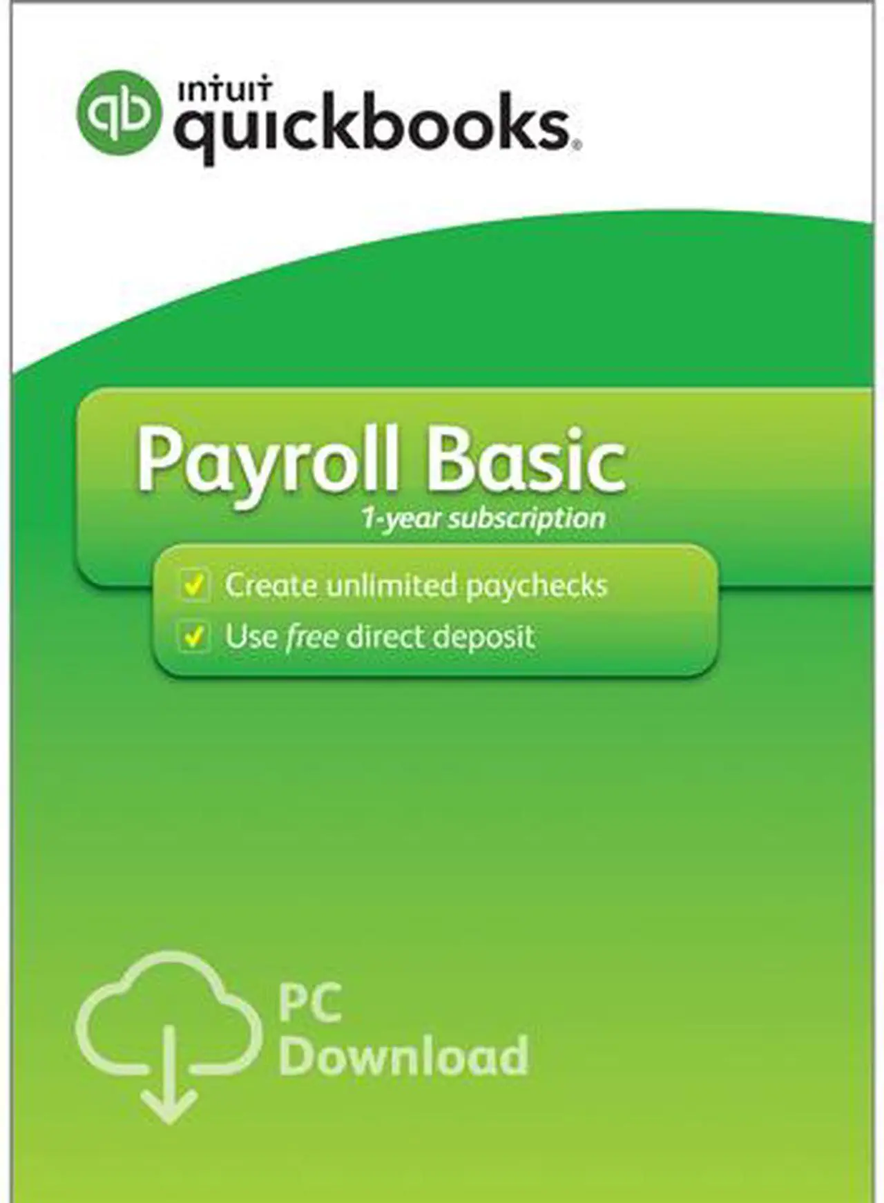 Intuit QuickBooks Desktop Payroll Basic 2019 - Download - Newegg.com