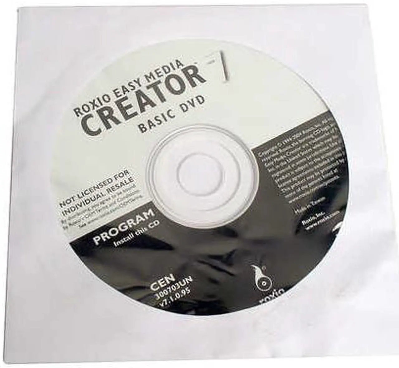 Roxio Easy Media Creator 7.1 Basic for Windows - Newegg.com