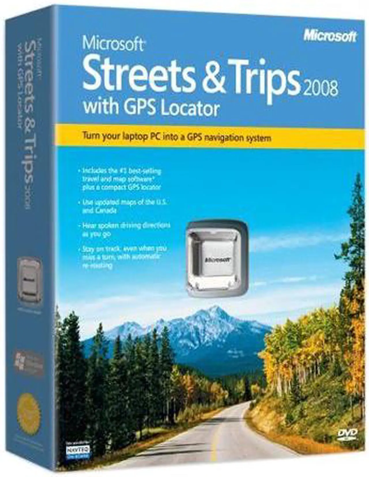 Microsoft Streets & Trips 2008 with GPS Locator - Newegg.com