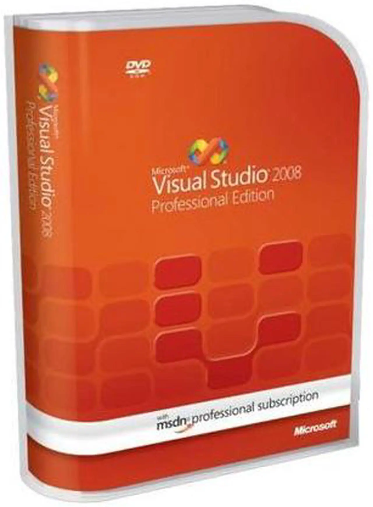 Microsoft Visual Studio 2008 Professional w/MSDN Professional ...