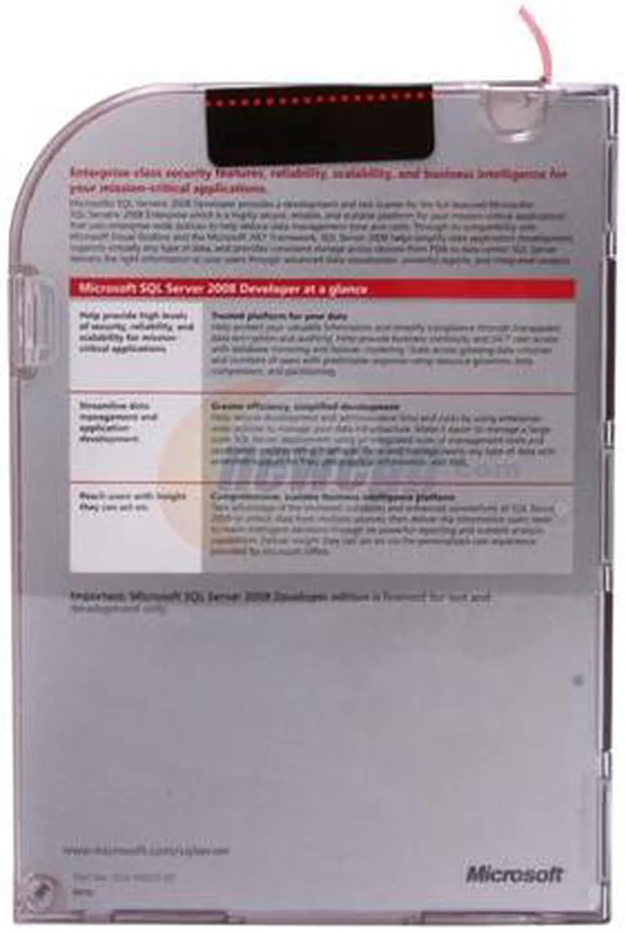 Microsoft SQL Server 2008 Developer - Newegg.com