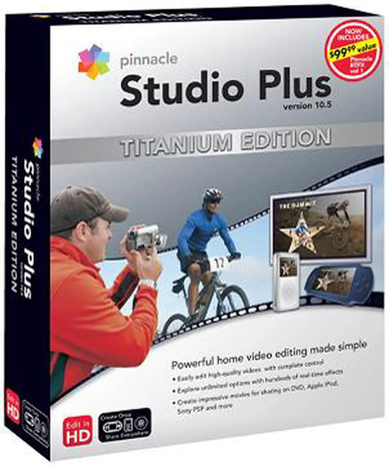 Pinnacle Studio Plus version 10.5 Titanium Edition - Newegg.com