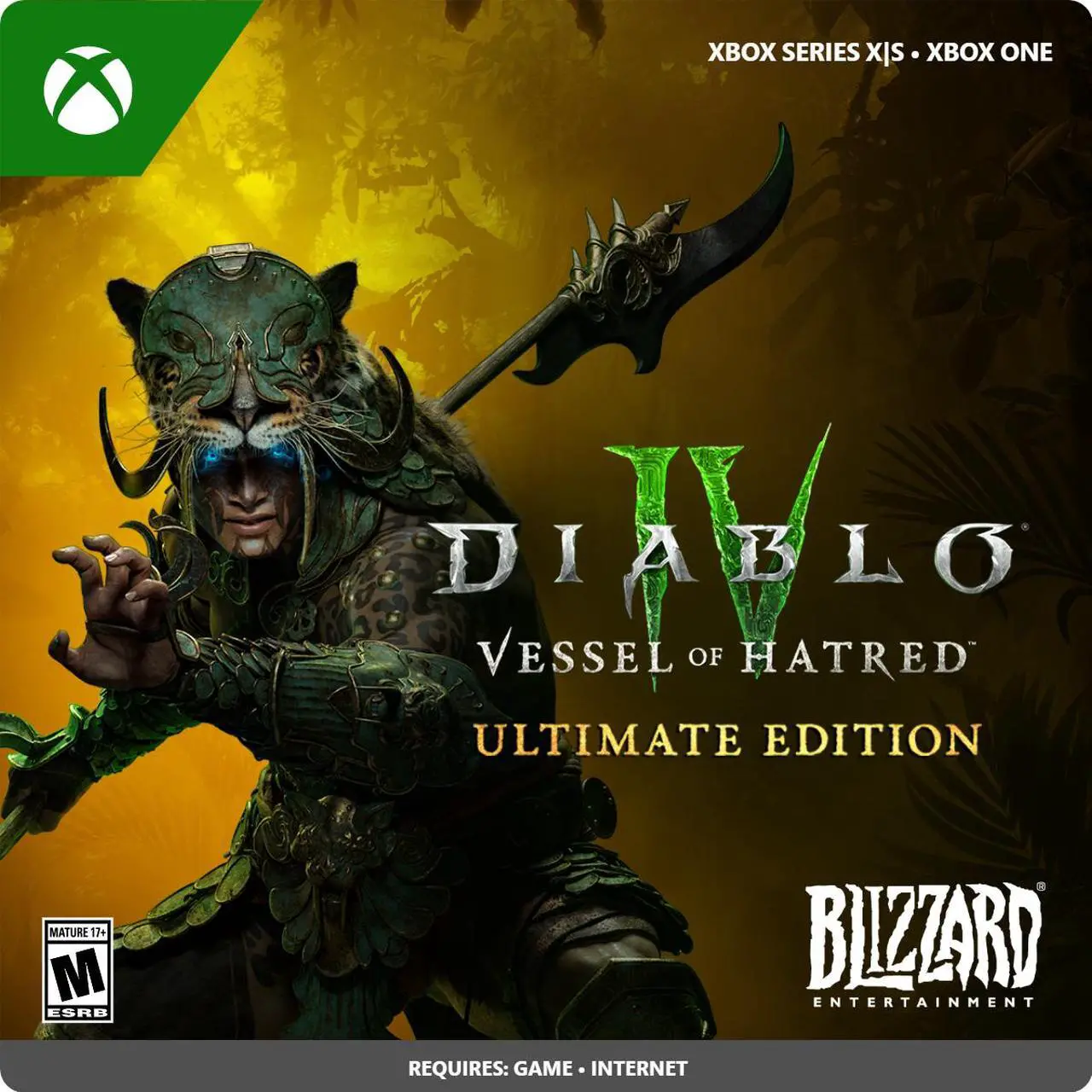 Diablo IV: Vessel of Hatred - Ultimate Edition Xbox Series X|S, Xbox One [Digital Code] - Newegg.com
