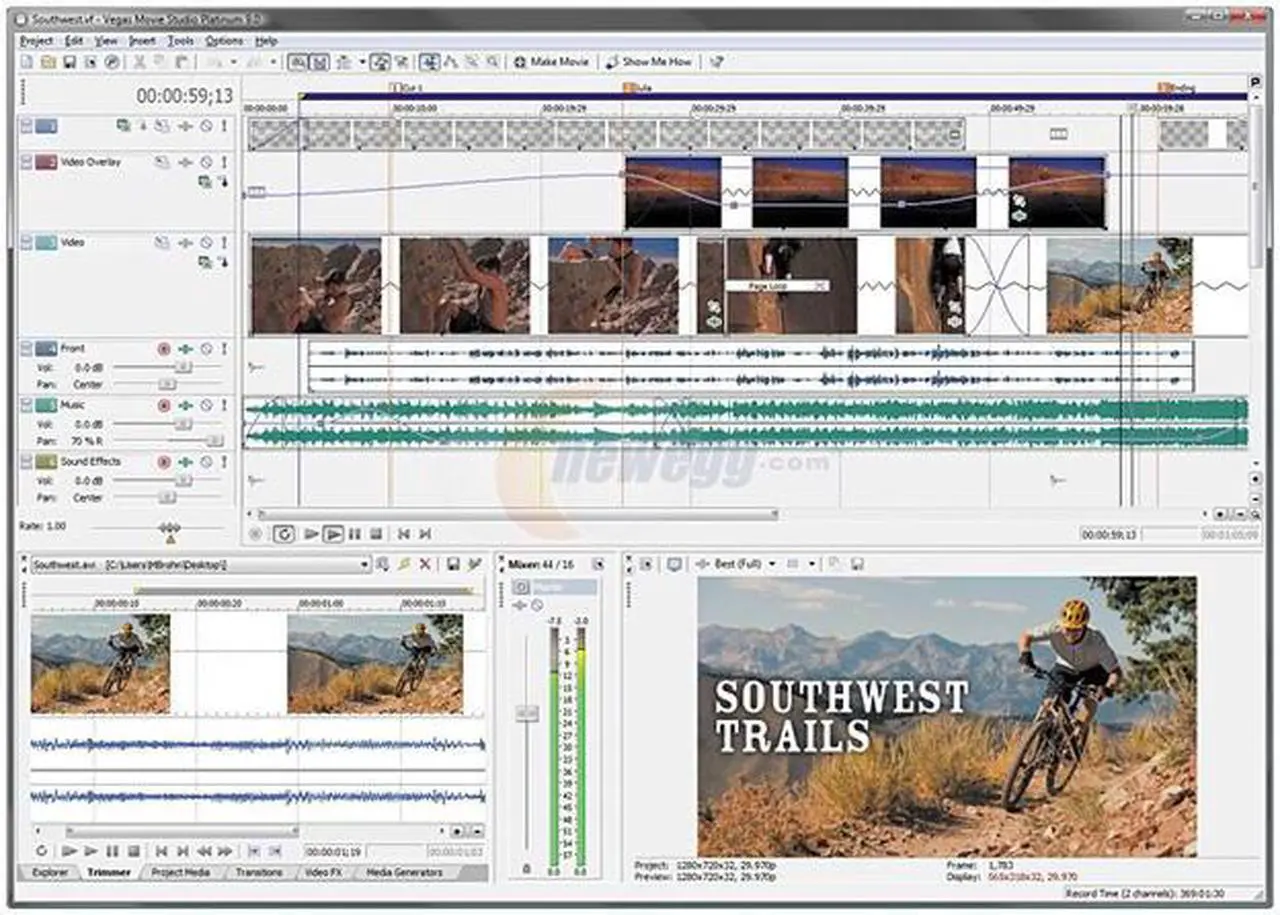 SONY Vegas Movie Studio Platinum 9 - Newegg.com