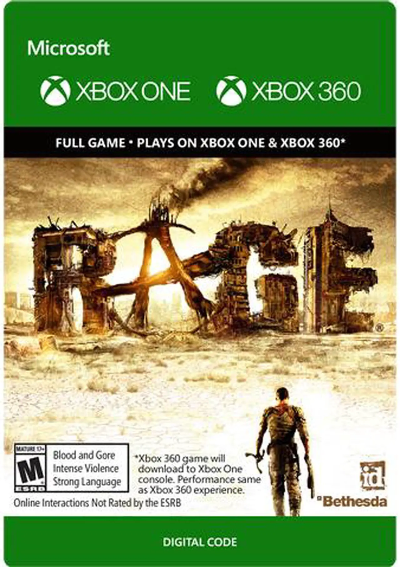 Rage Xbox One & Xbox 360 [Digital Code] - Newegg.com