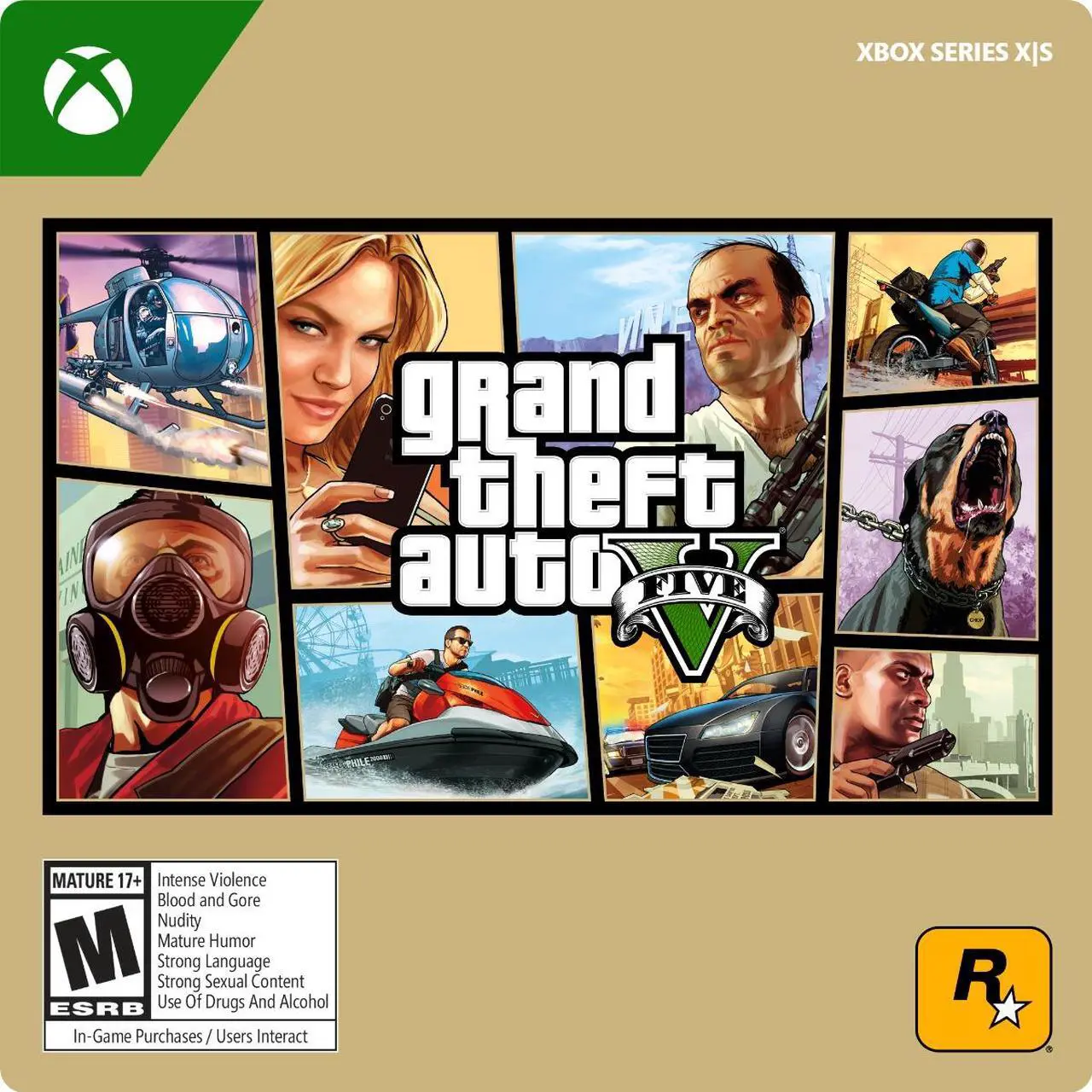 Grand Theft Auto V Xbox Series X|S [Digital Code] - Newegg.com