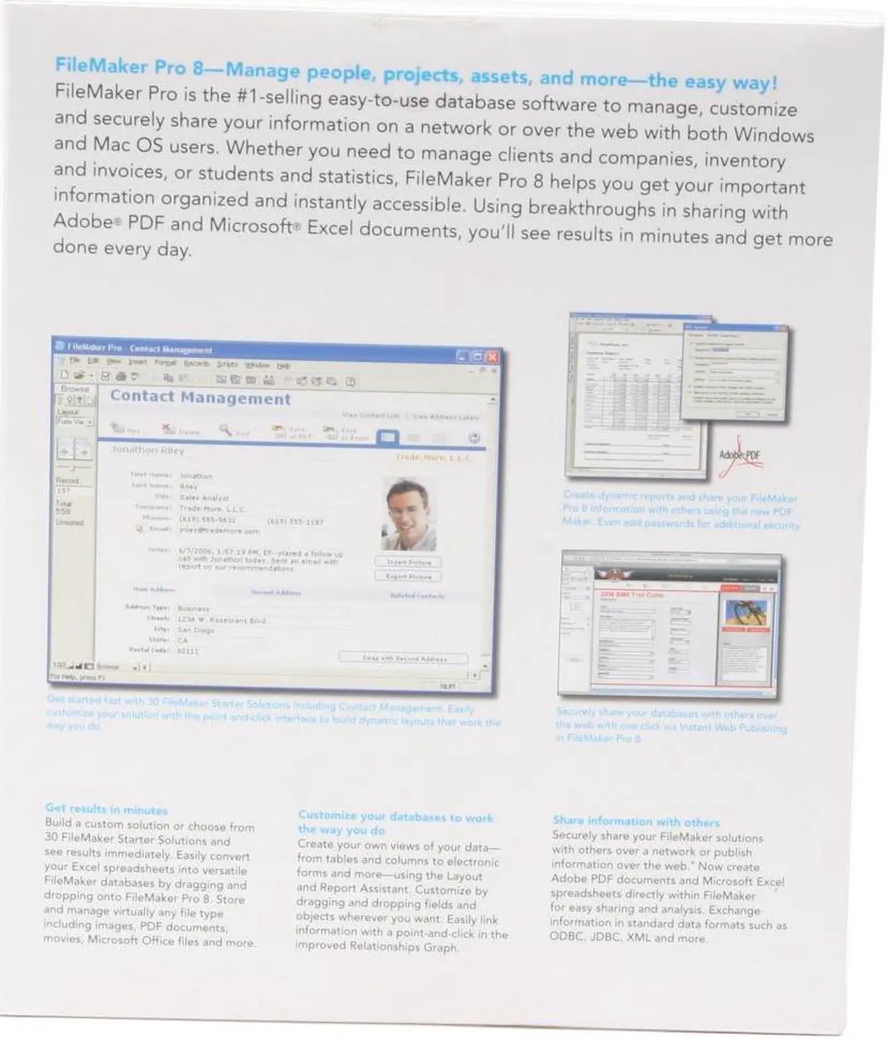 FileMaker Pro 8 Multiplatform Upgrade - Newegg.com