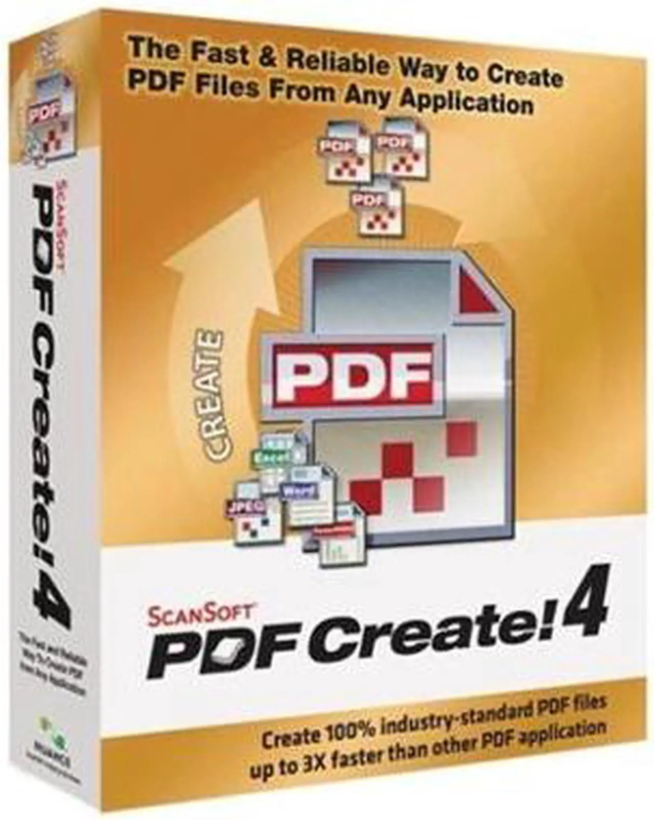 NUANCE PDF Create! 4.0, US English MiniBox - Newegg.com