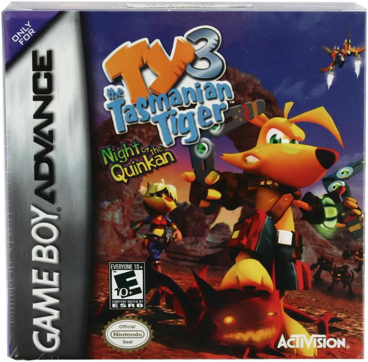 Ty the Tasmanian Tiger 3: Night of the Quinkan GameBoy Advance Game ...