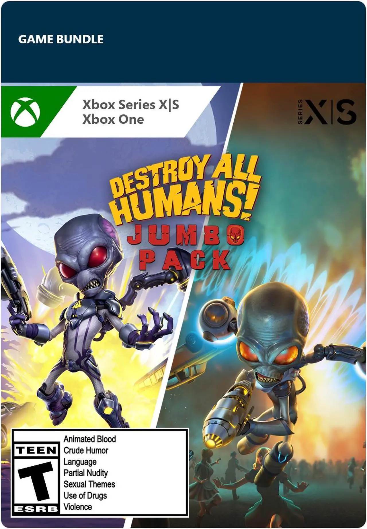 Destroy All Humans! 2 Reprobed: Jumbo Pack Xbox Series X|S, Xbox One [Digital Code] - Newegg.com