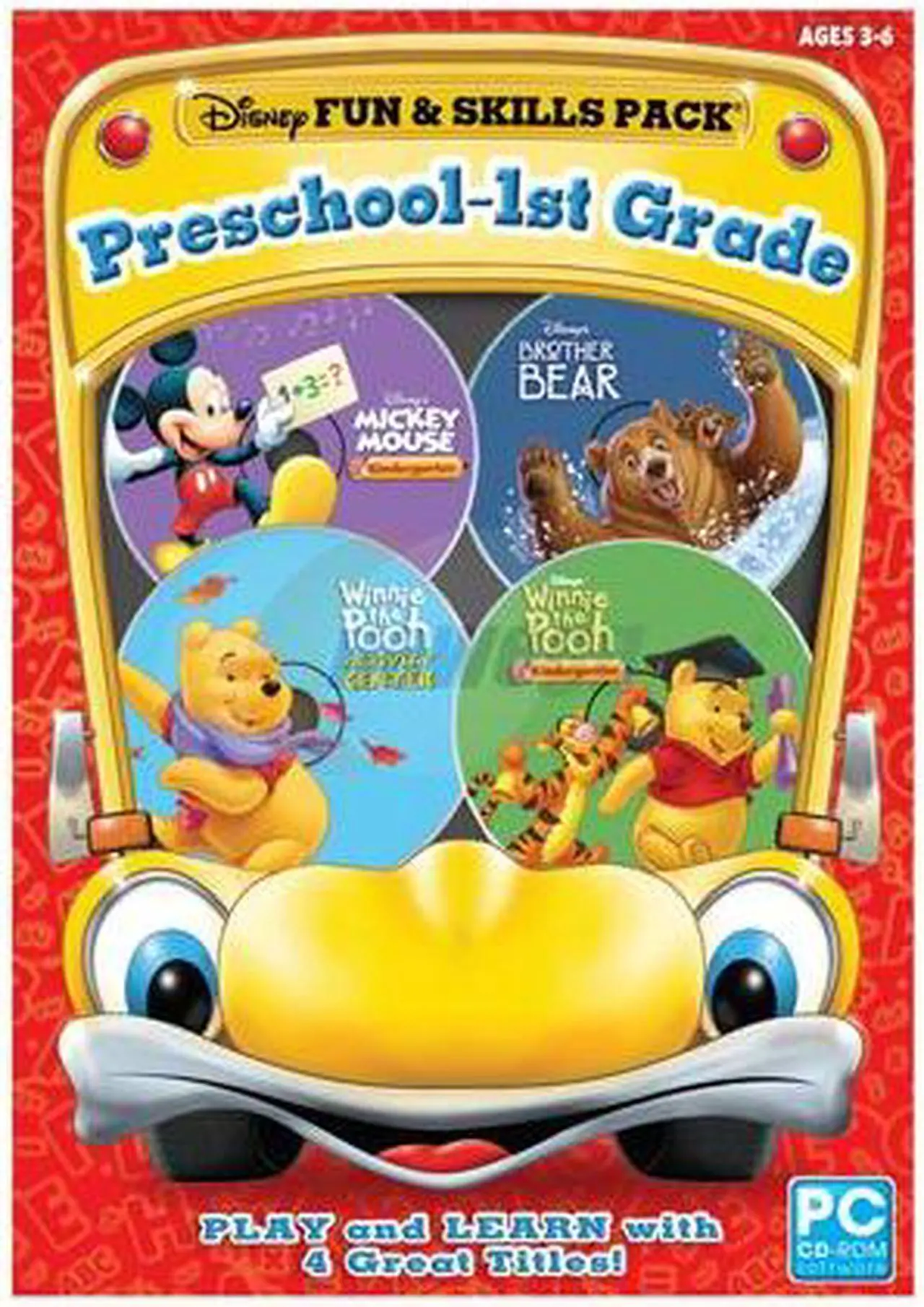 Encore Software Disney Fun & Skills Preschool - 1st Grade SB - Newegg.com