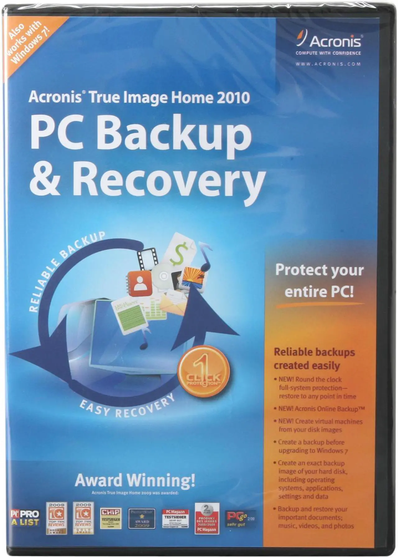 Acronis True Image Home 2010 Amaray Case - Newegg.com