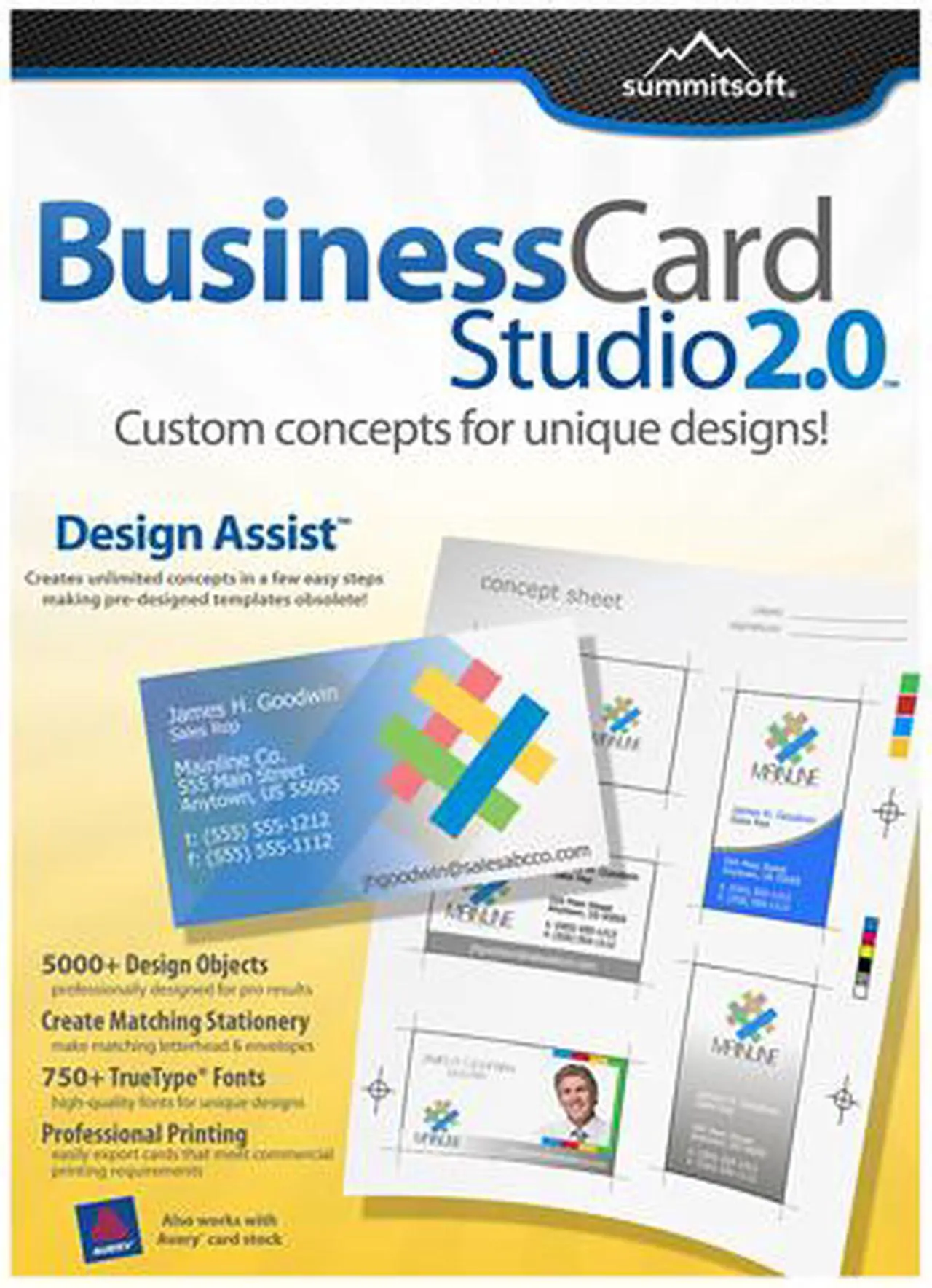 SummitSoft Business Card Studio 2.0 - Newegg.com