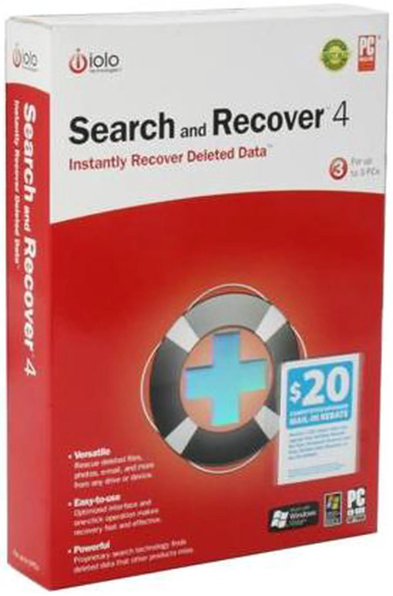 iolo Search and Recover 4 - Newegg.com