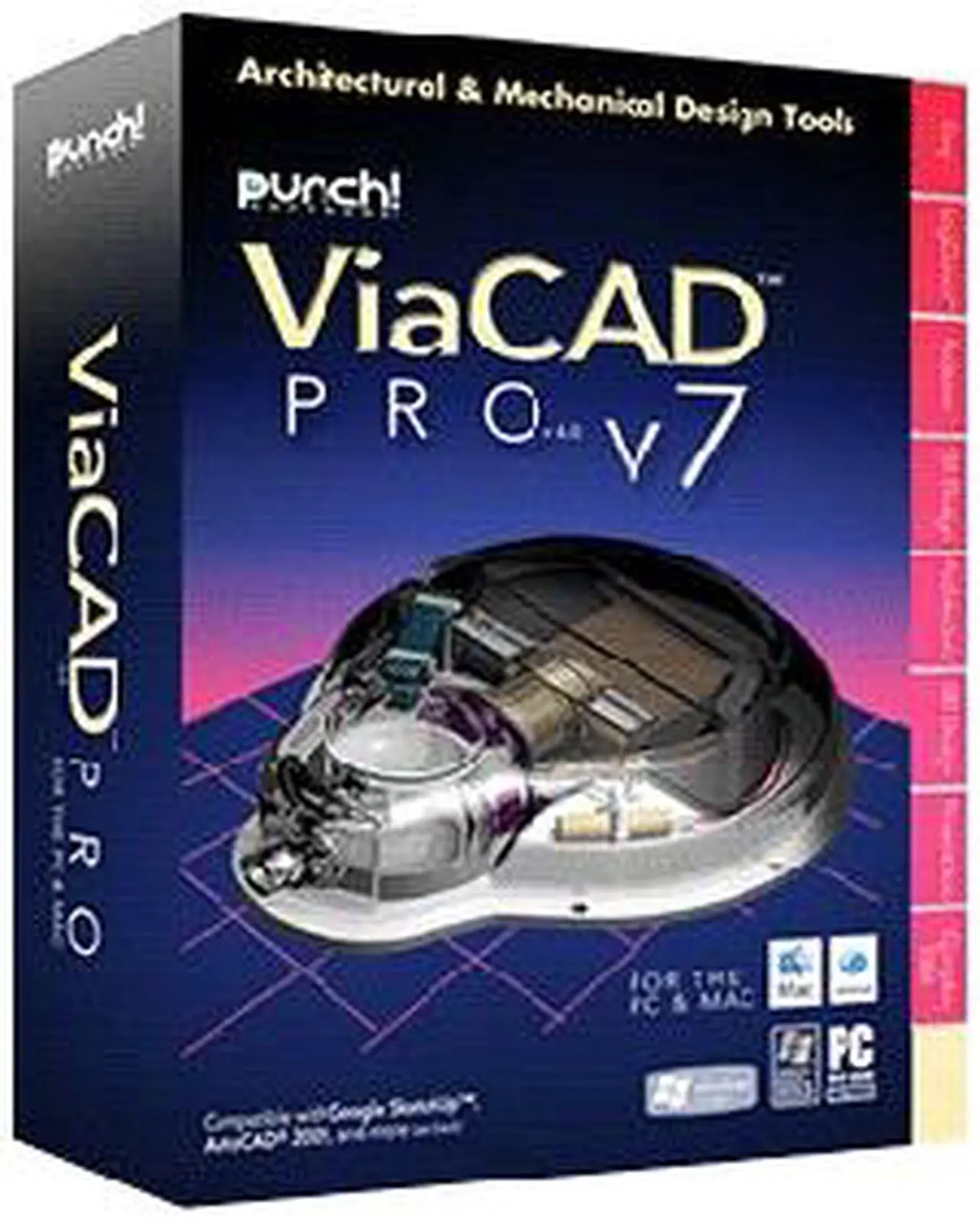 Punch! Software ViaCAD 2D/3D MAC & PC v7 - Newegg.com
