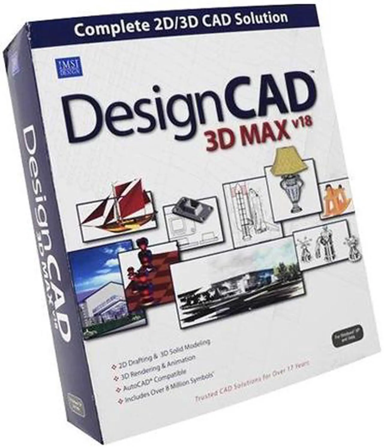 IMSI DesignCAD 3D MAX v18 2D & 3D CAD Solution - Newegg.com
