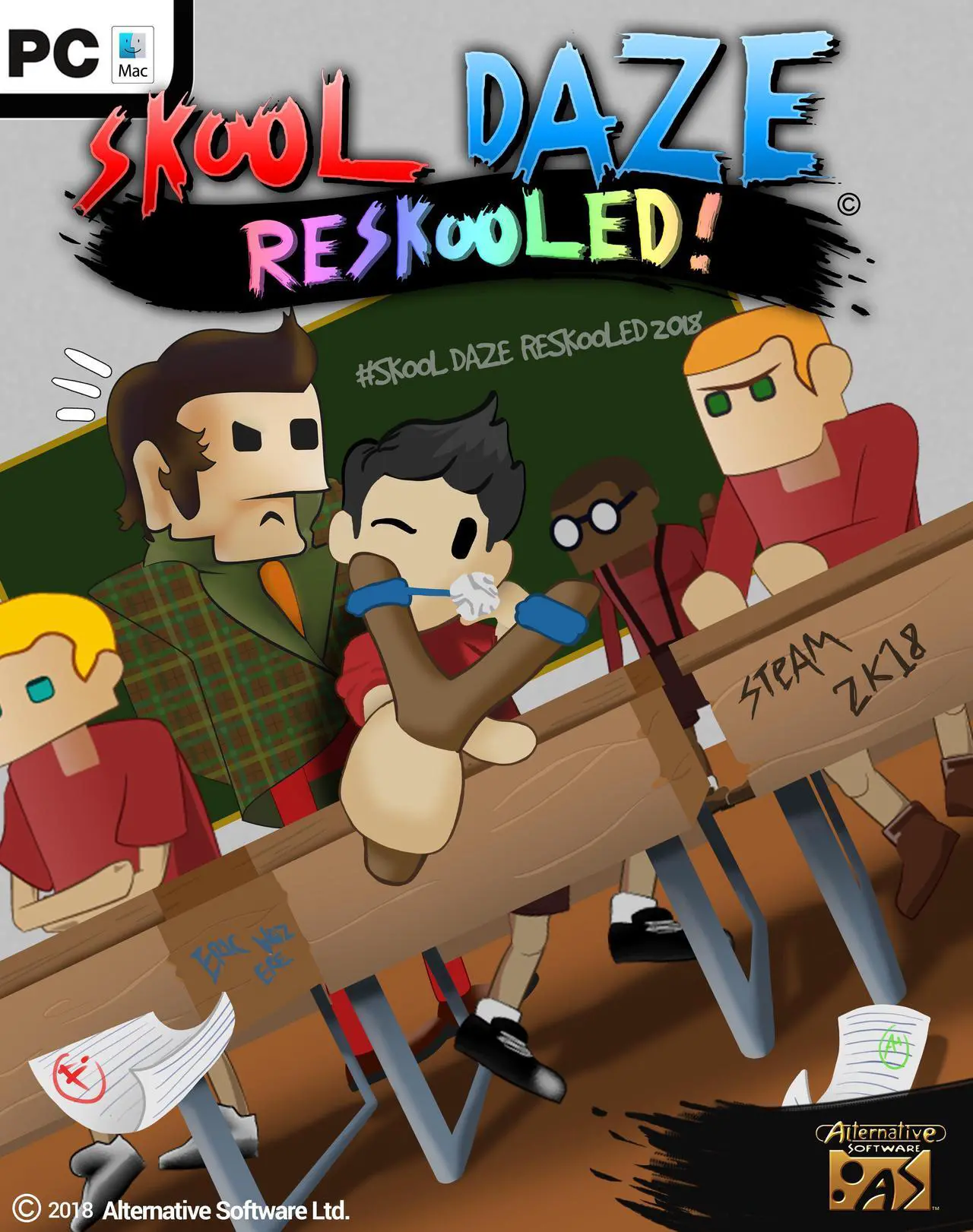 Skool Daze Reskooled - PC [Steam Online Game Code] - Newegg.com