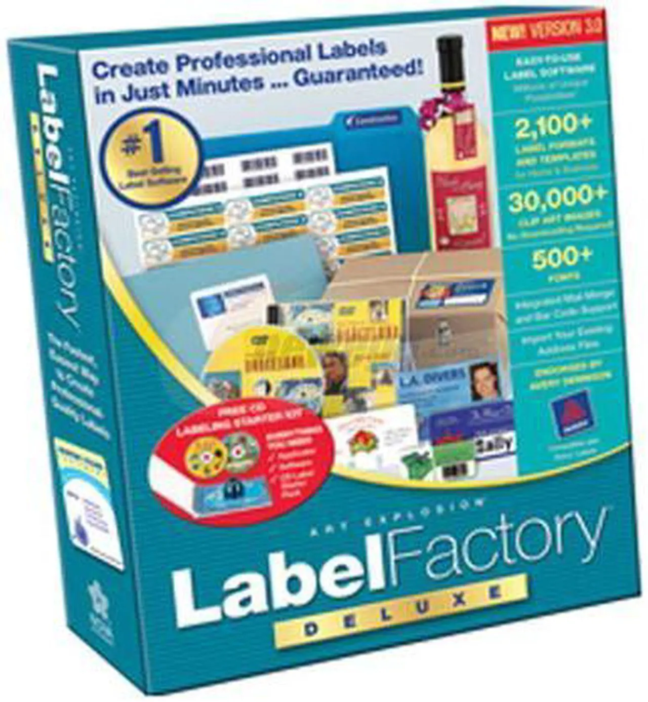 Nova Development Label Factory Deluxe 3.0 - Newegg.com