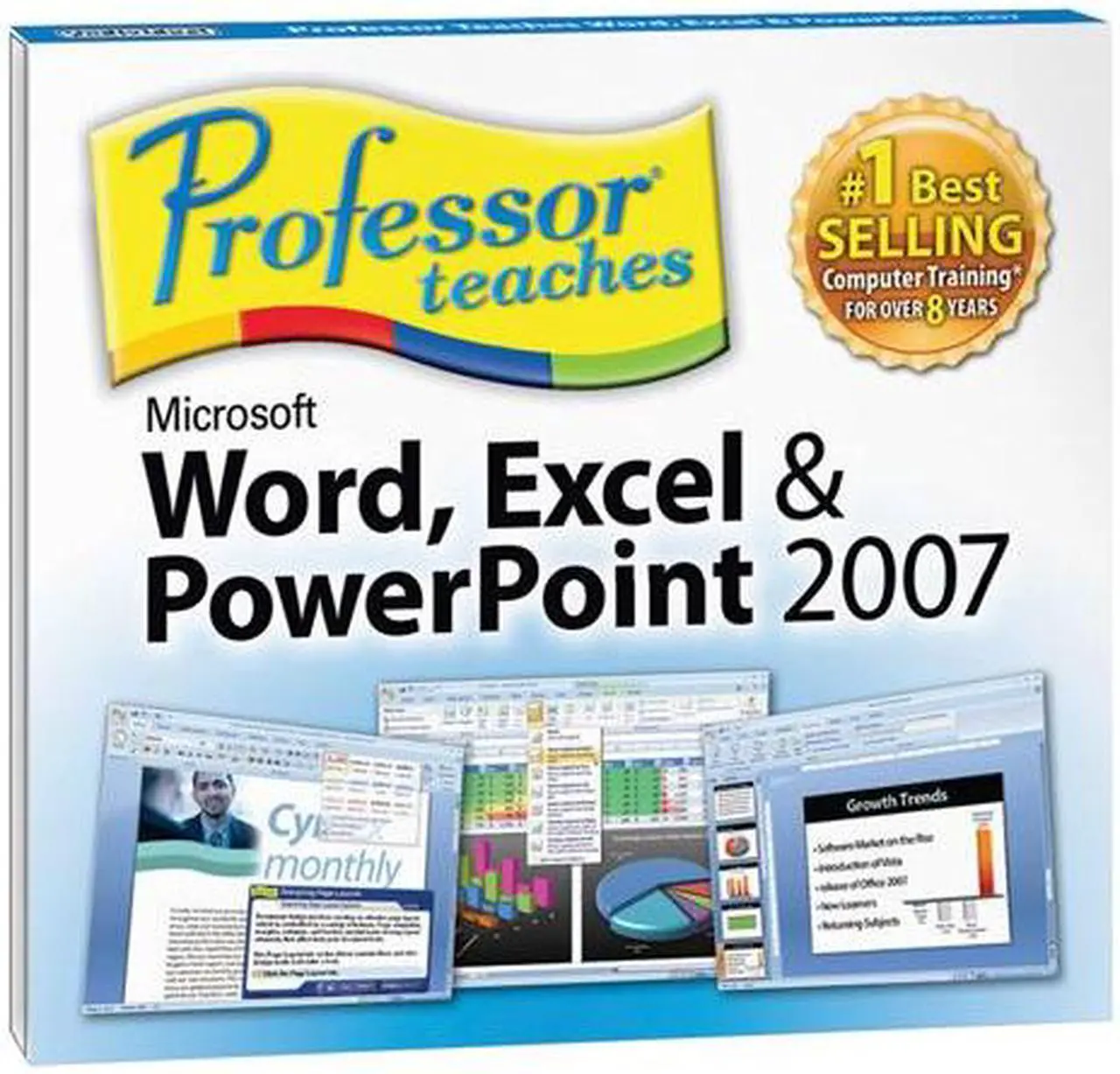 Individual Software Professor Teaches Word, Excel & PowerPoint 2007 (Jewel Case Edition ...