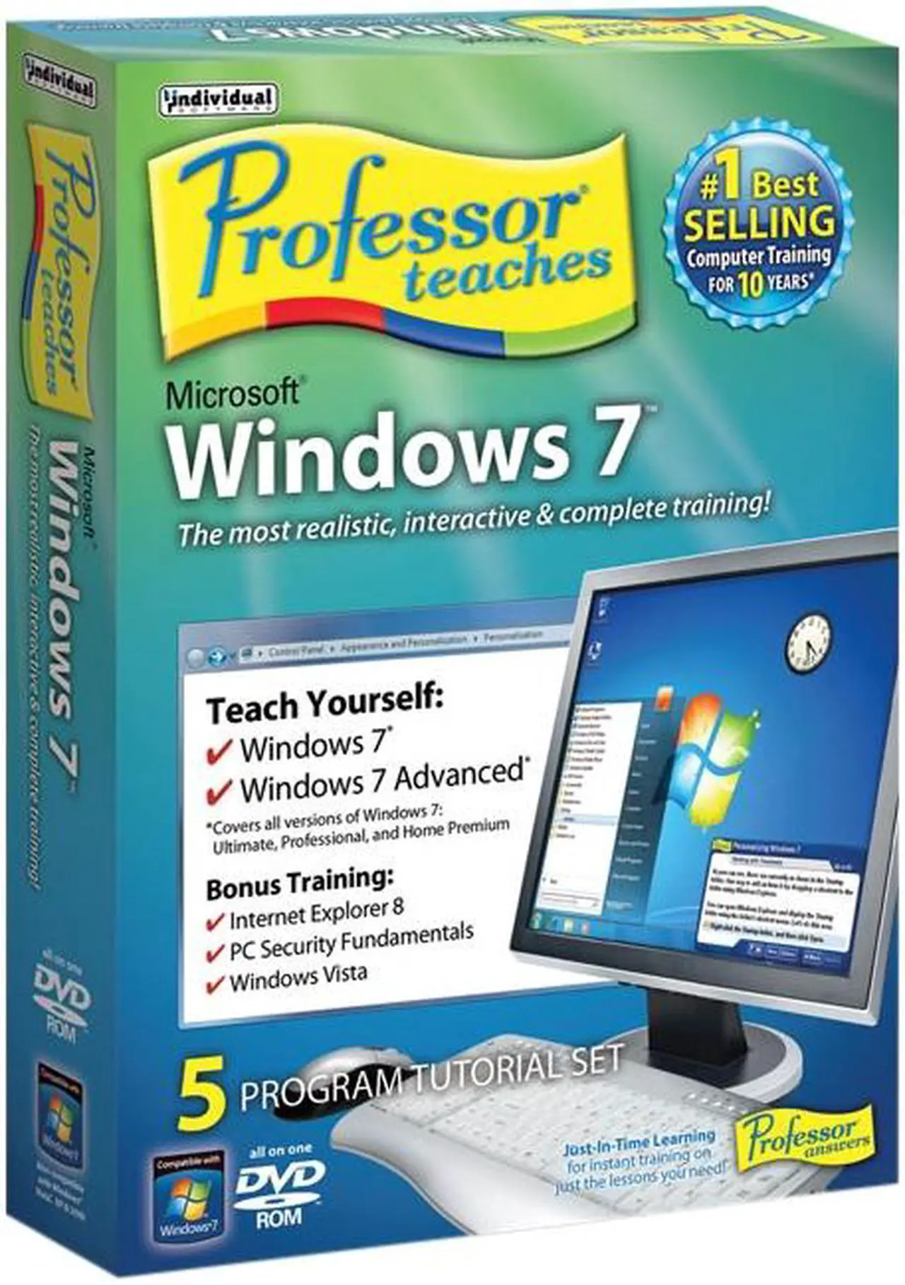 Individual Software Professor Teaches Windows 7 - Newegg.com