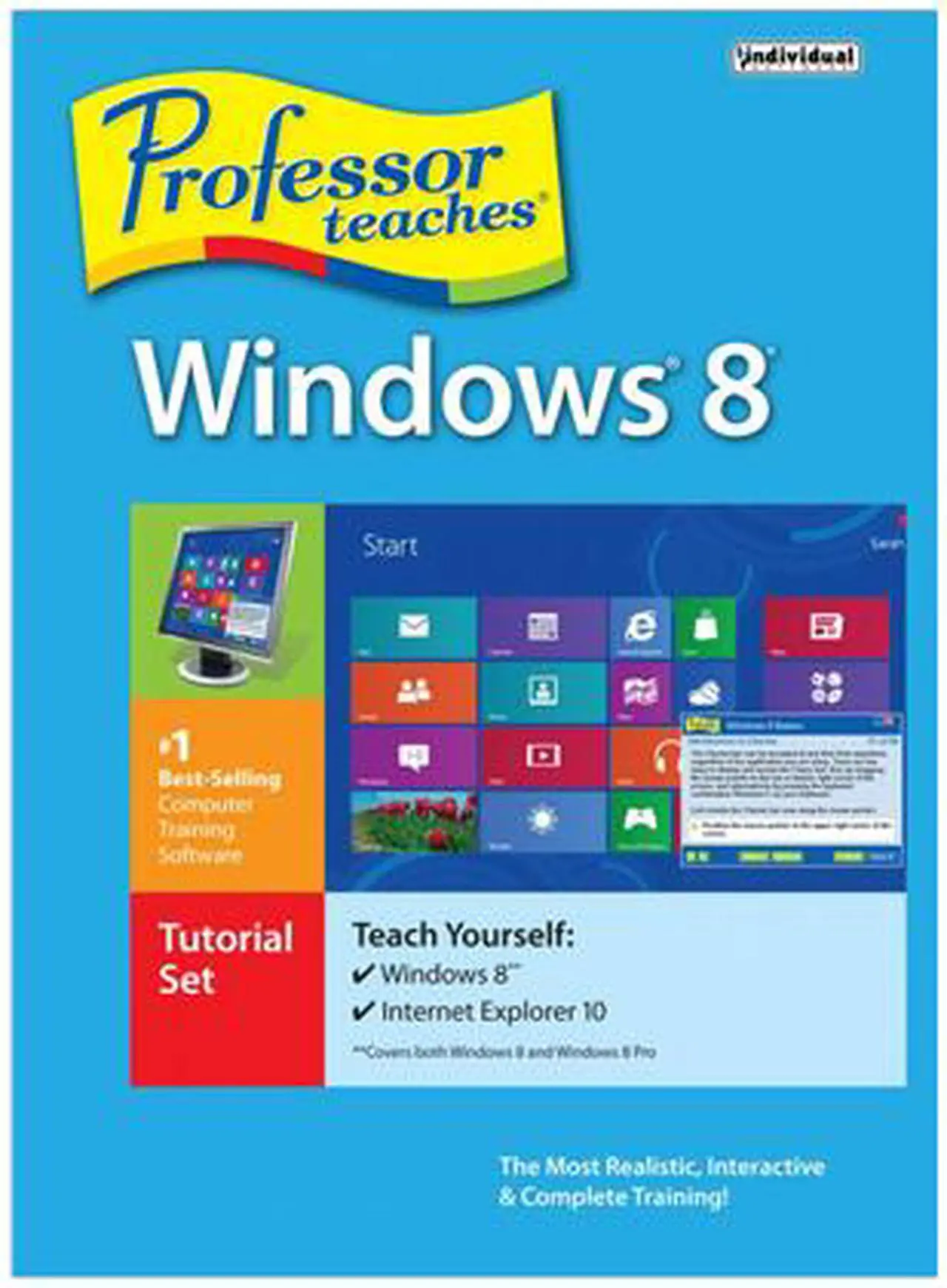Individual Software Professor Teaches Windows 8 - Newegg.com