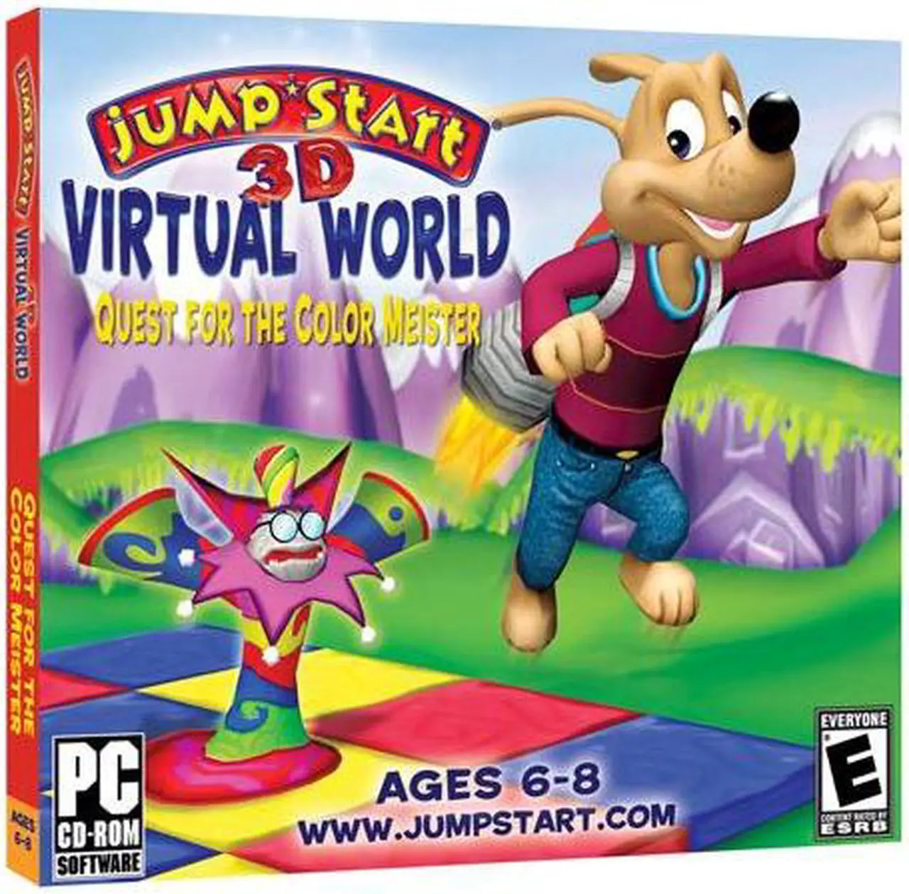 Knowledge Adventure JumpStart 3D Virtual World: Quest for the Color ...