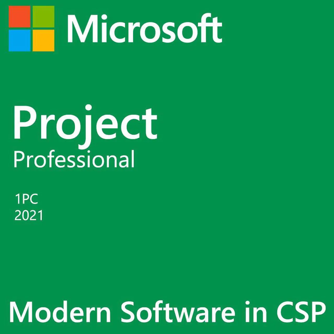 Microsoft Project Pro 2021 | Modern Software in CSP | Perpetual ...