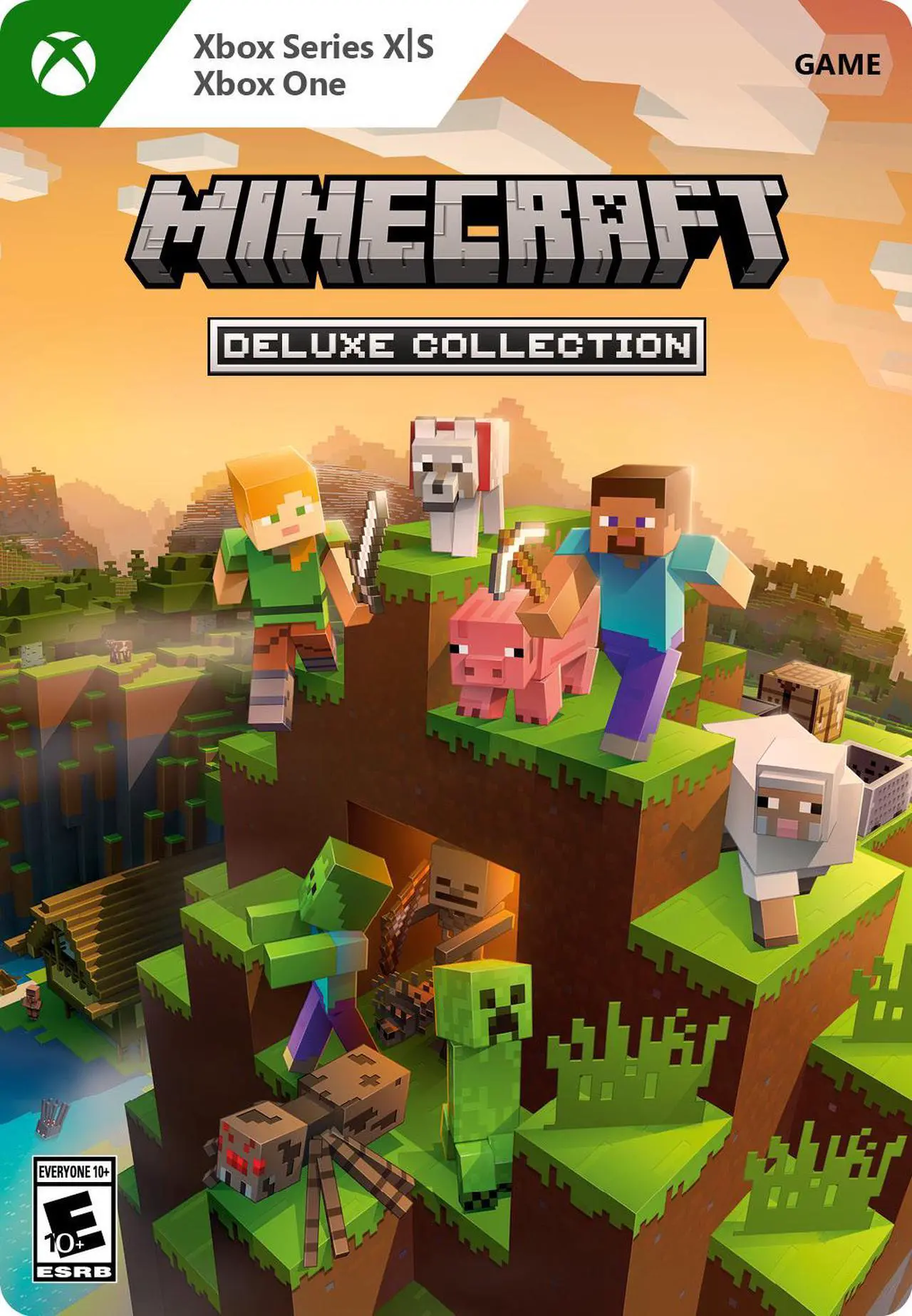 Minecraft Deluxe Collection Xbox Series X|S, Xbox One [Digital Code] - Newegg.com