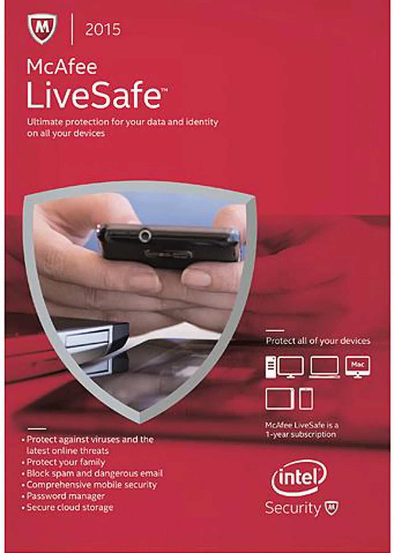 McAfee LiveSafe Device - Download (ATTACH ONLY) - Newegg.com