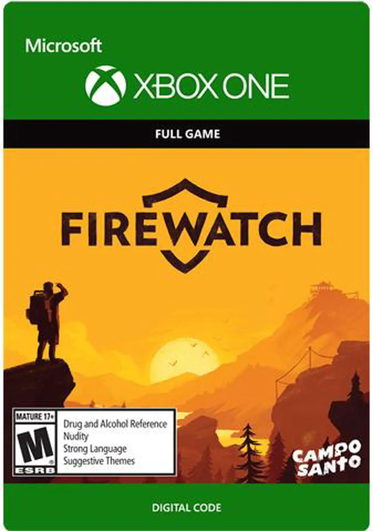 Firewatch Xbox One [Digital Code] - Newegg.com