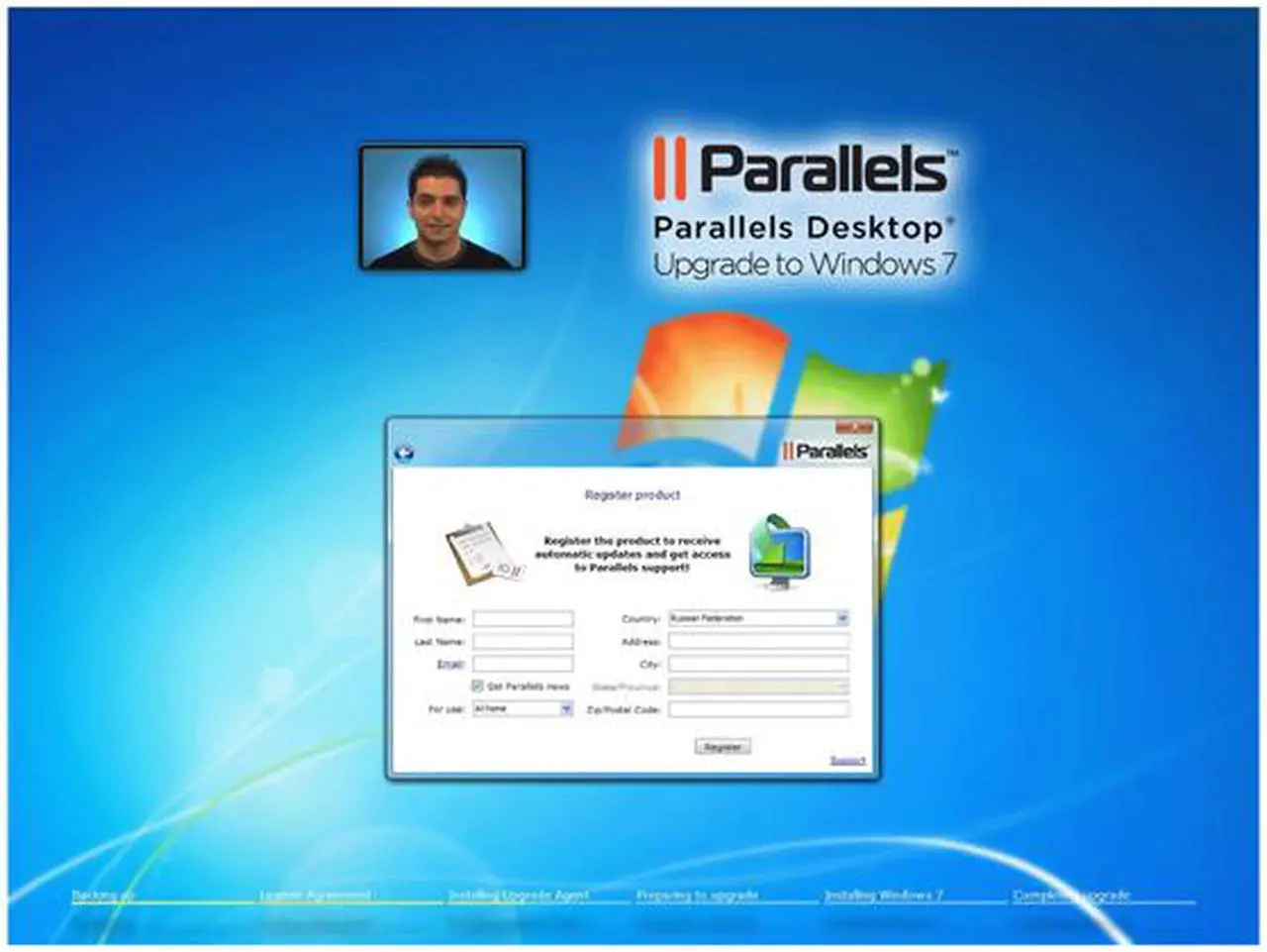 Parallels Desktop Upgrade to Windows 7 Deluxe (with cable) - Newegg.com