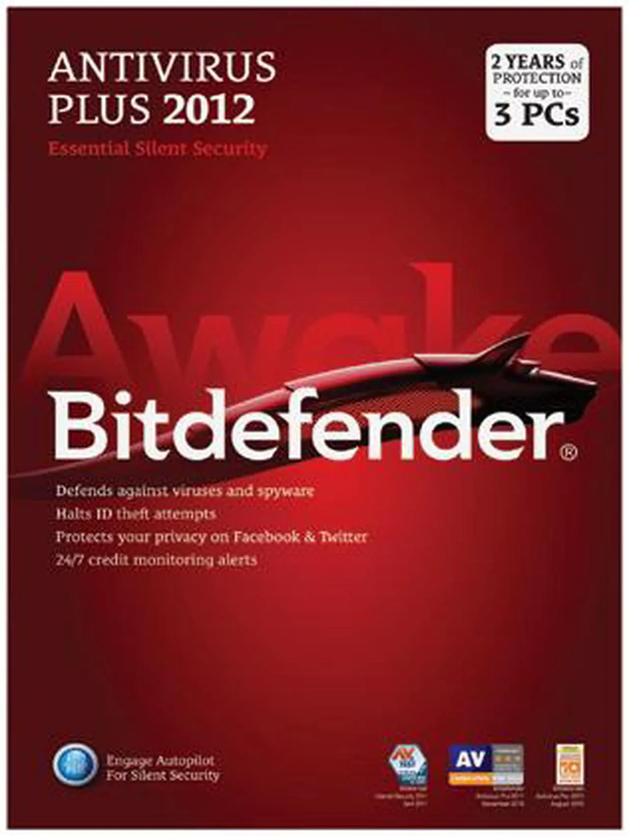 Bitdefender Antivirus PLUS 2012 - 3 User - 2 Years - Newegg.com