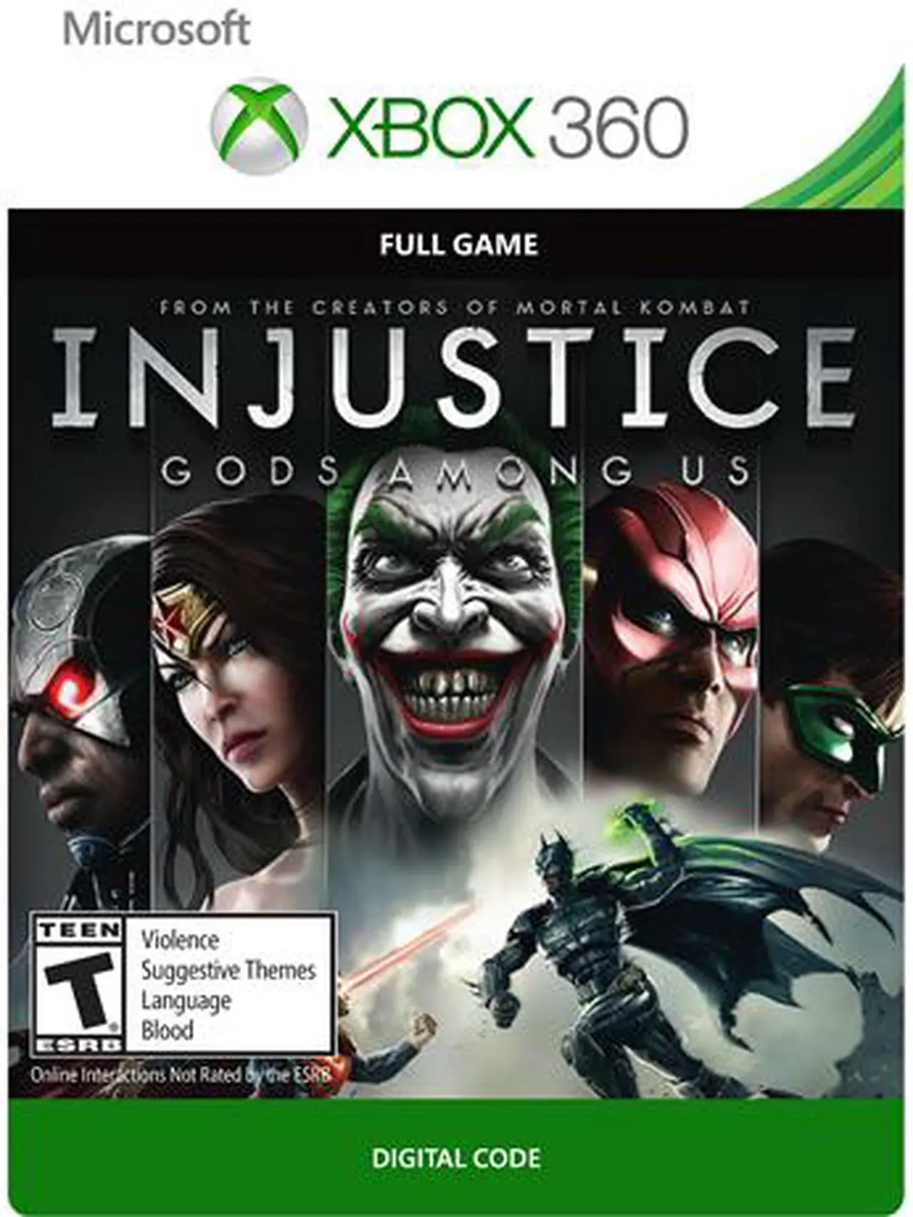 Injustice: Gods Among Us Xbox 360 [Digital Code] - Newegg.com