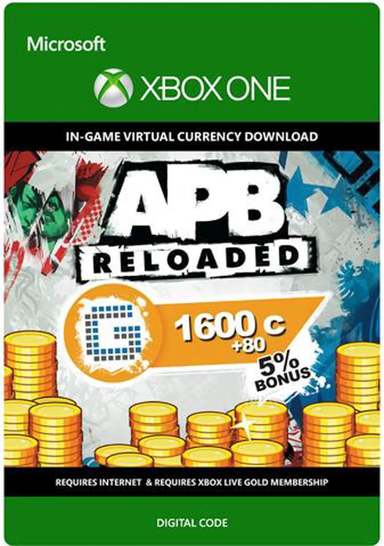APB Reloaded: 1680 G1C XBOX One [Digital Code] - Newegg.com