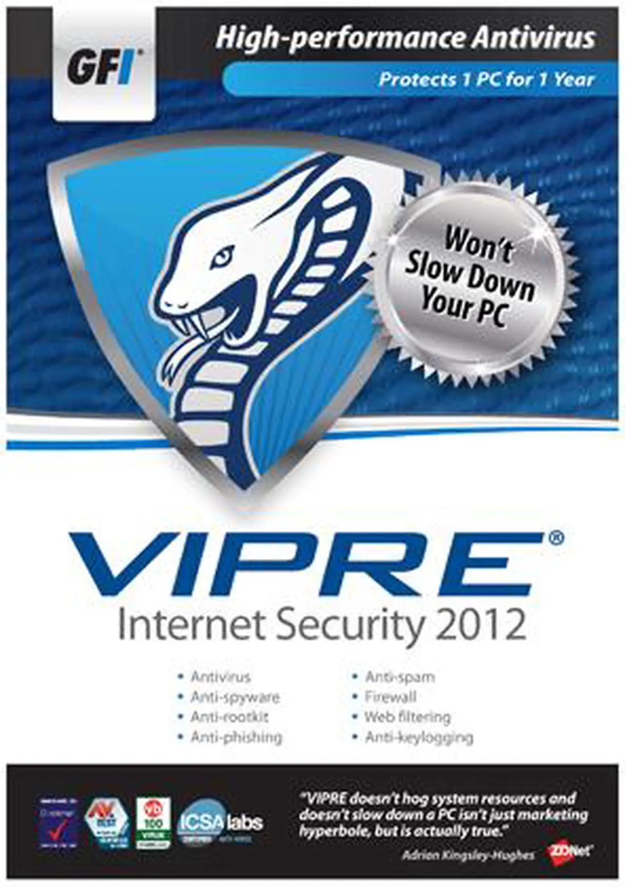 VIPRE Internet Security 2012 - 1 PC - Newegg.com