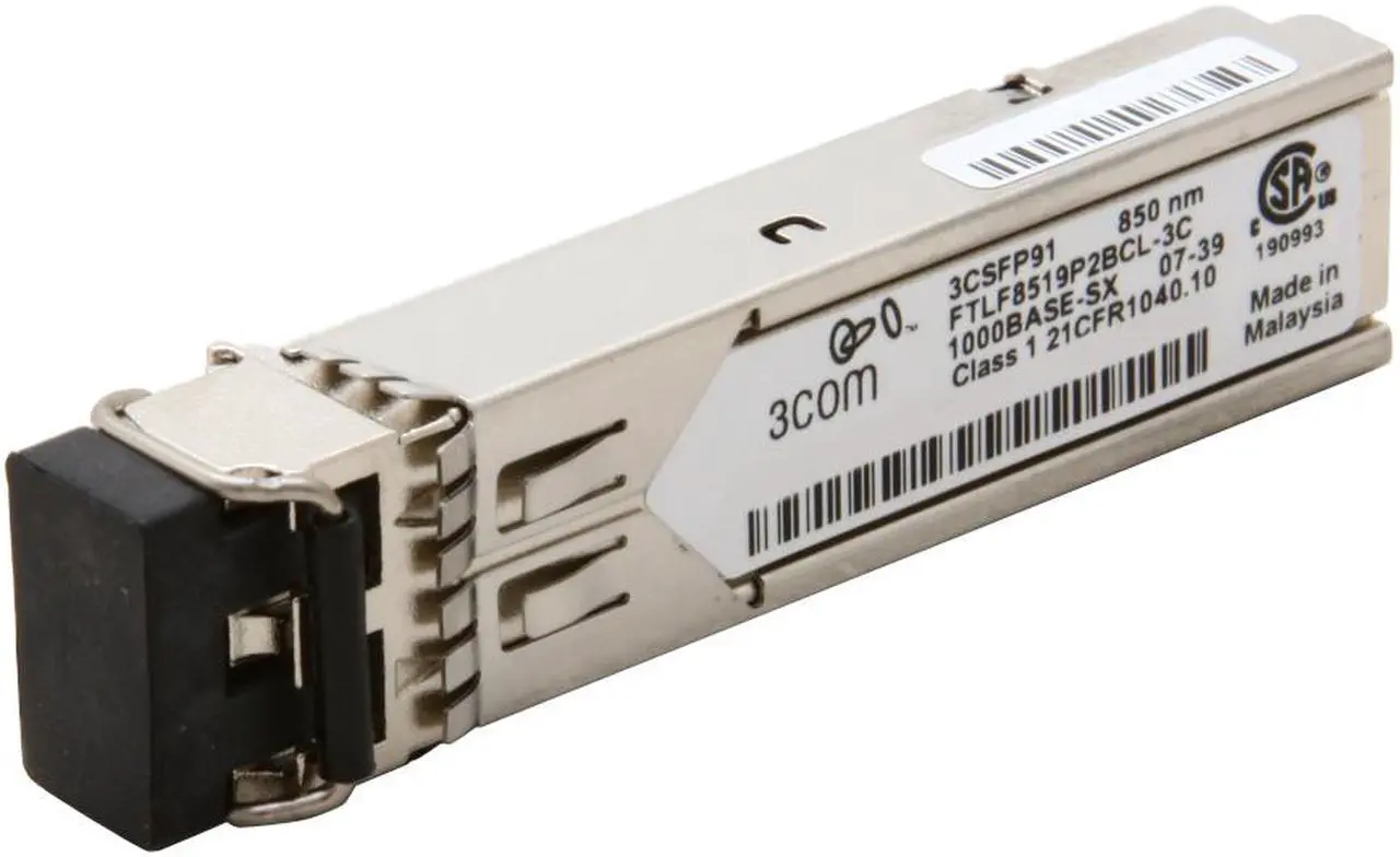 3com 3CSFP91 1000BASE-SX SFP Transceiver - Newegg.com