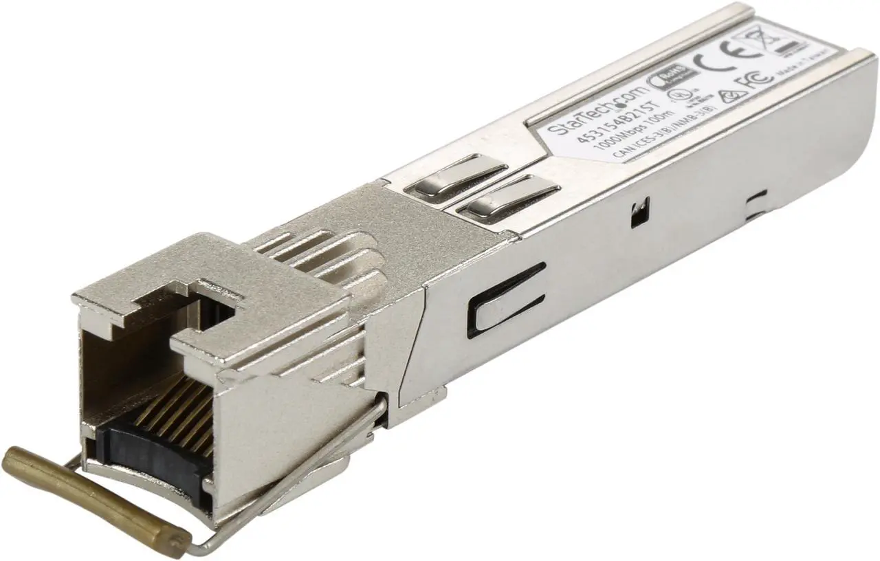 StarTech.com 453154B21ST HP 453154-B21 Compatible SFP Module - 1000BASE-T RJ45 Copper ...